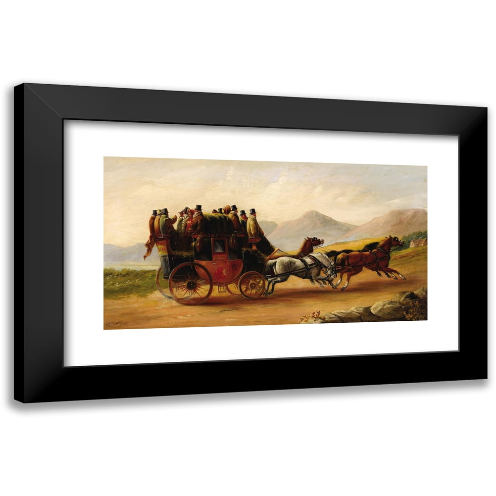 John Charles Maggs 18x11 Black Modern Framed Museum Art Print Titled ...