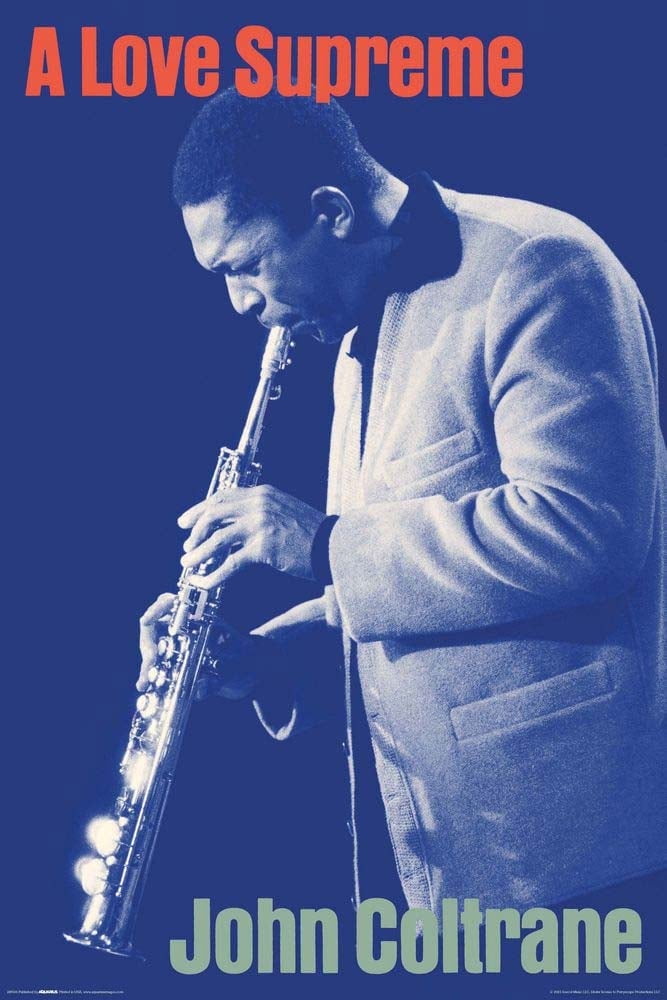 John Coltrane A Love Supreme Music Poster - 24" x 36" - Walmart.com