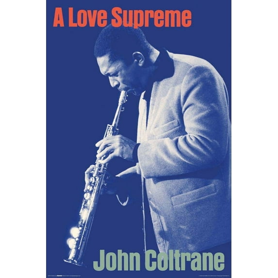 John Coltrane A Love Supreme Music Poster - 24" x 36" - Walmart.com
