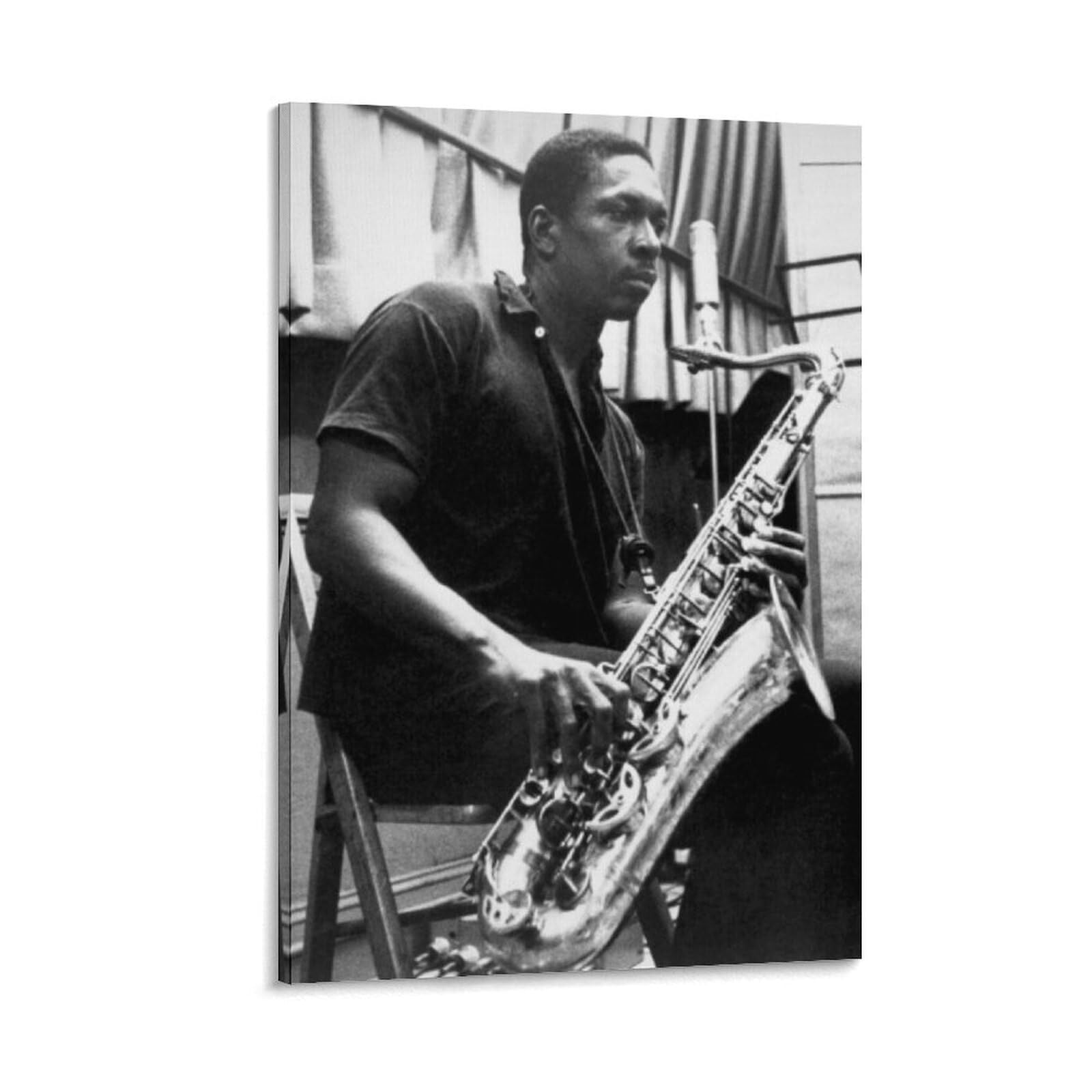 John Coltranes Poster Cover Poster SGifts for Fans Ongwriter Musician ...