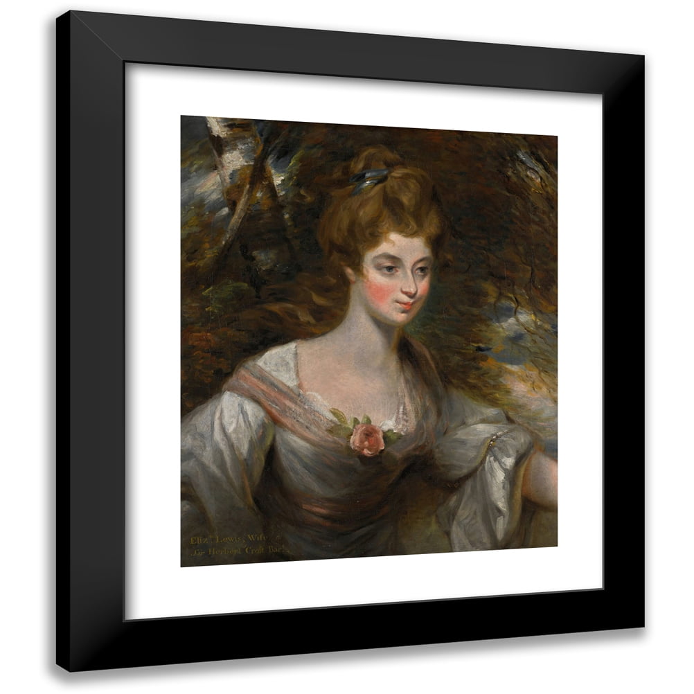 John Constable 12x14 Black Modern Framed Museum Art Print Titled ...