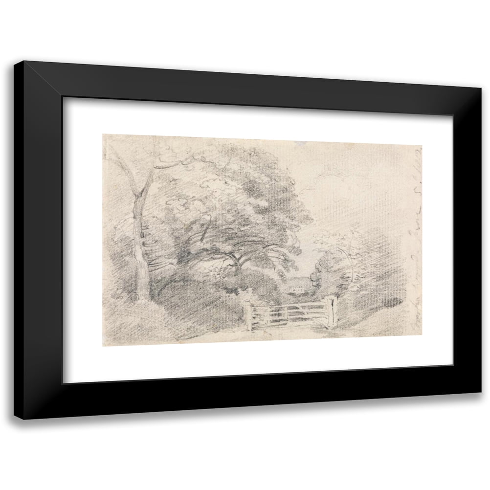 John Constable 18x13 Black Modern Framed Museum Art Print Titled ...