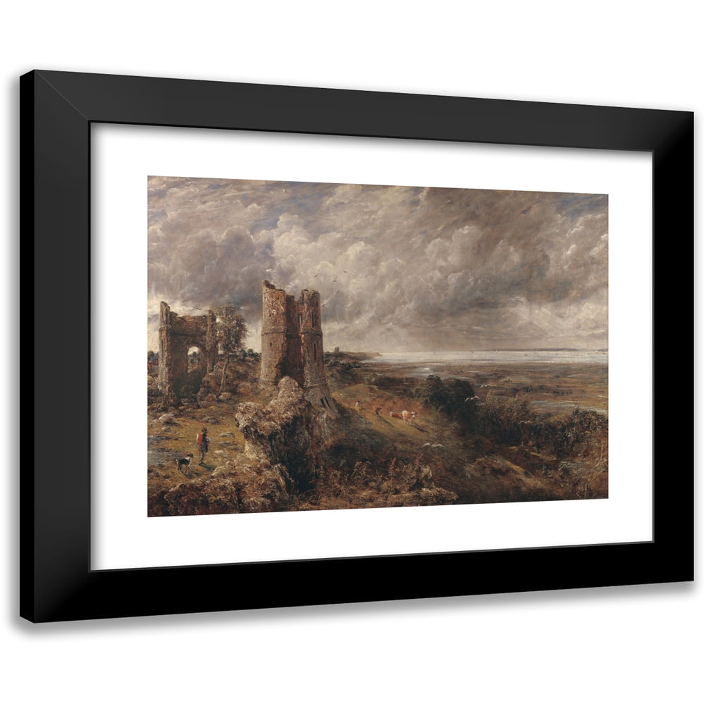 John Constable 24x19 Black Modern Framed Museum Art Print Titled ...