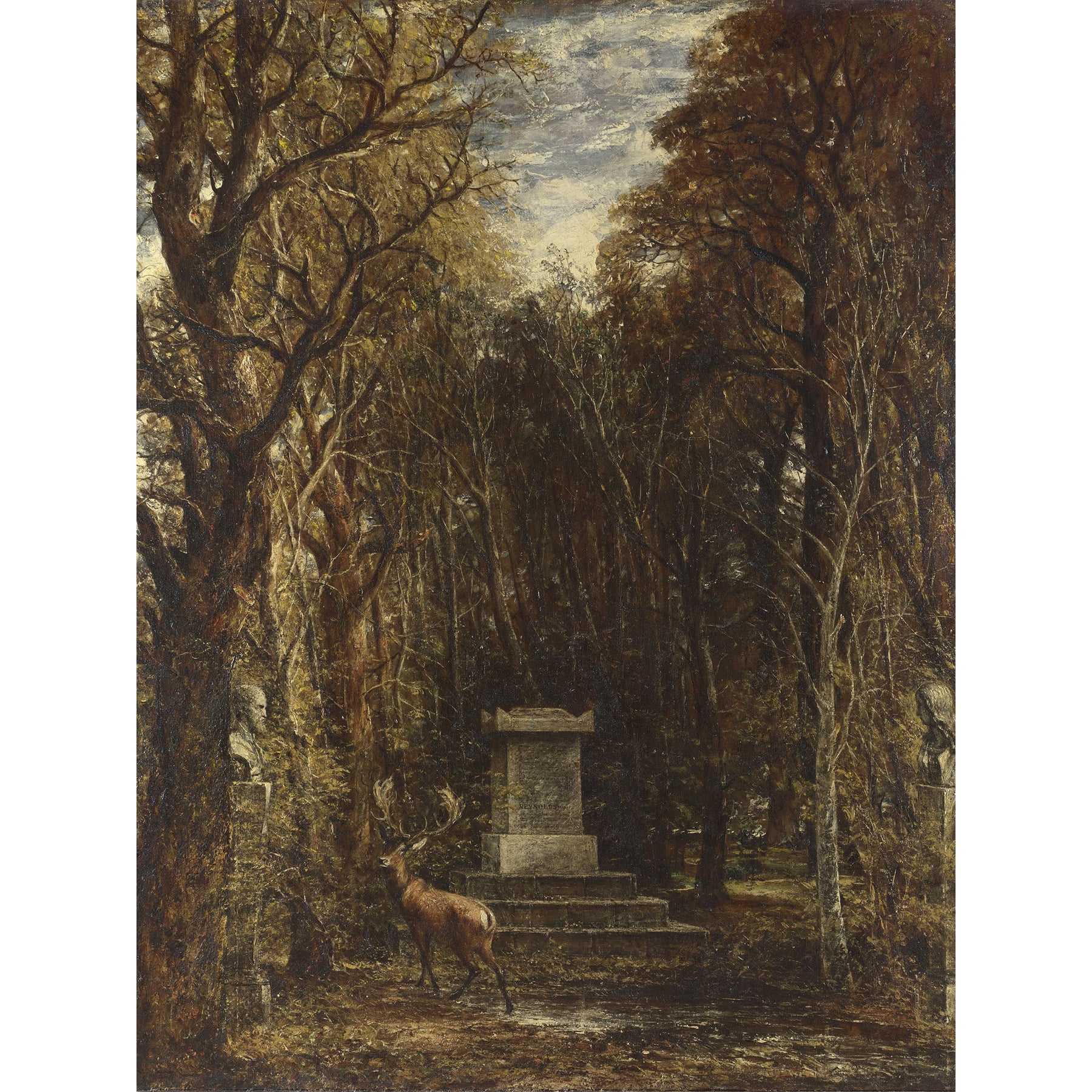 John Constable Cenotaph To The Memory Of Sir Joshua Reynolds Extra ...