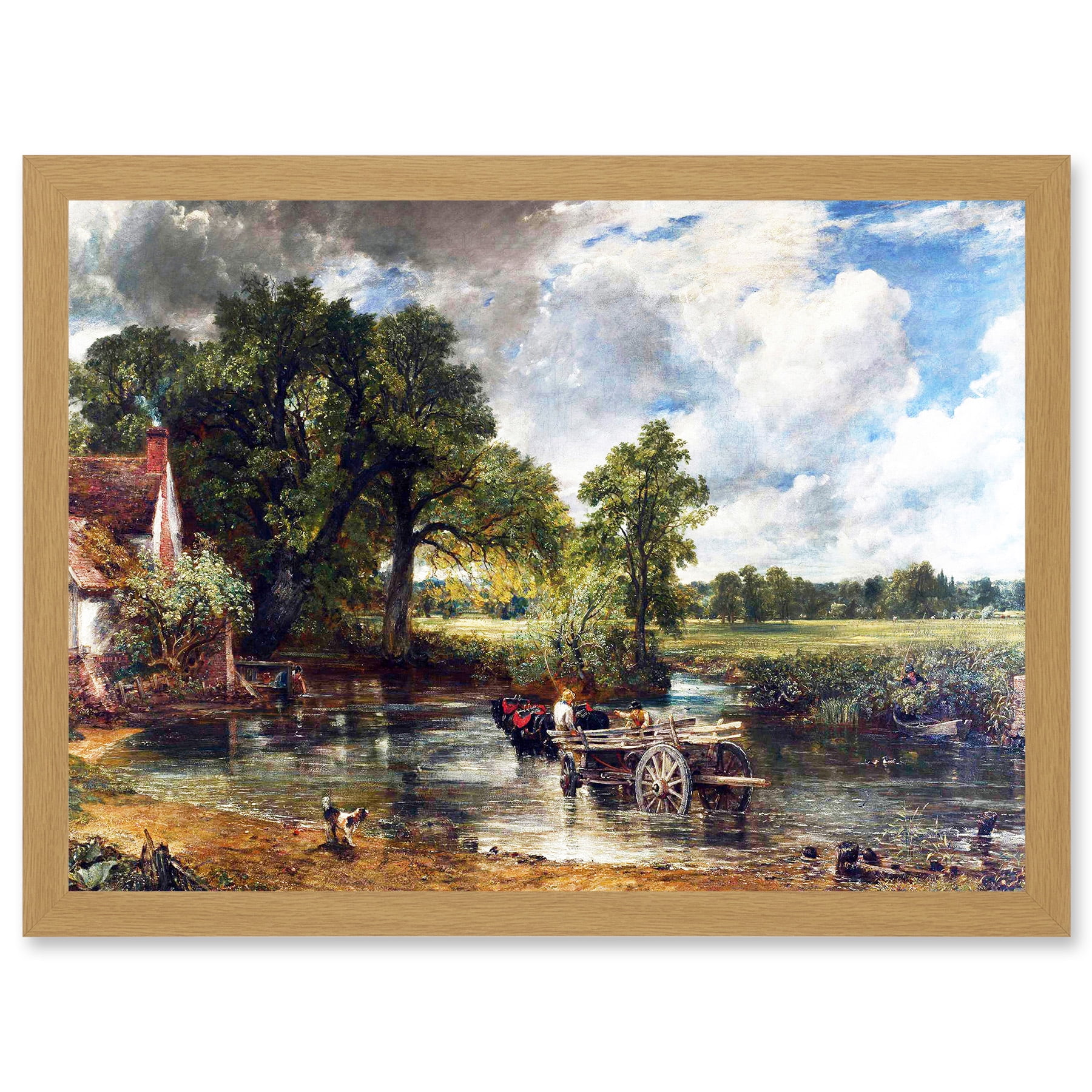 John Constable The Hay Wain Old Master Painting Artwork Framed Wall Art ...