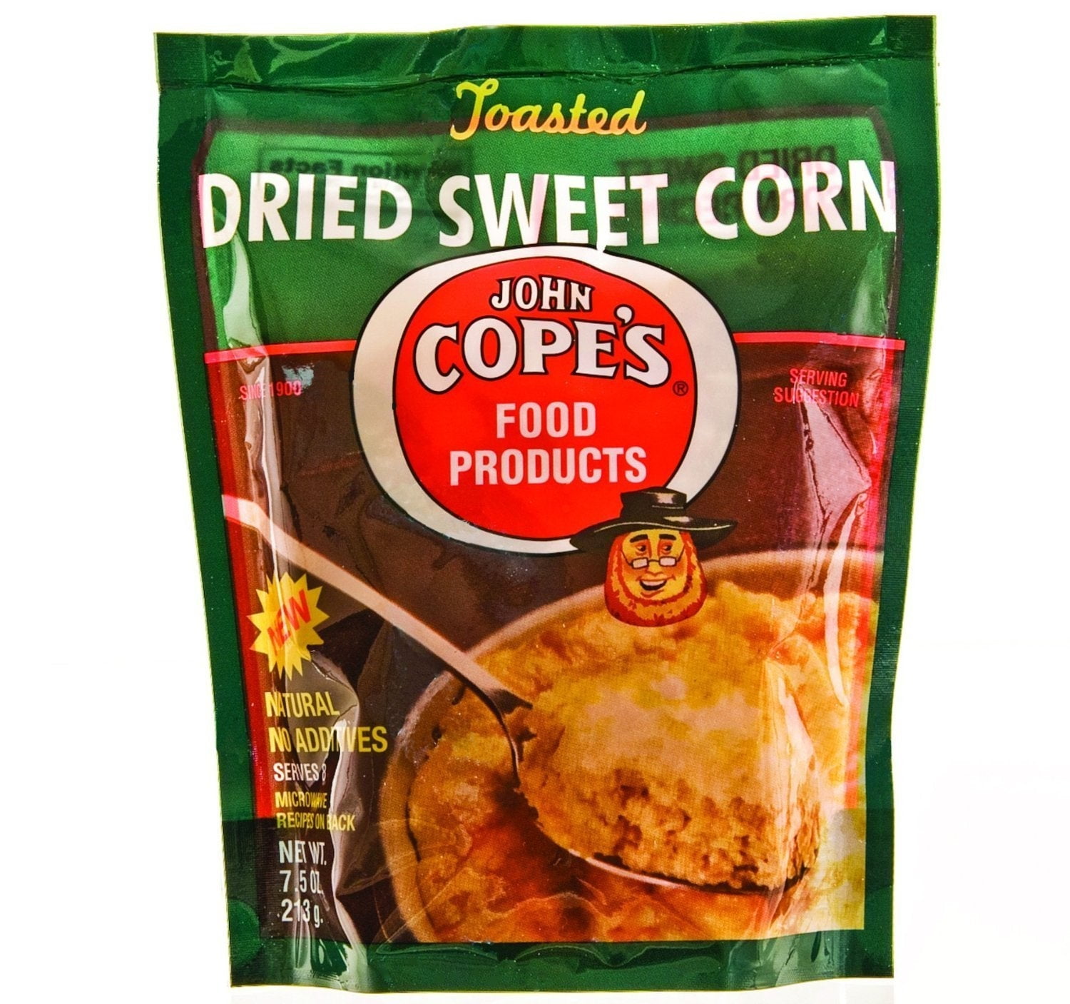 John Cope’s Toasted Dried Sweet Corn, 3.75 oz Bag - Walmart.com