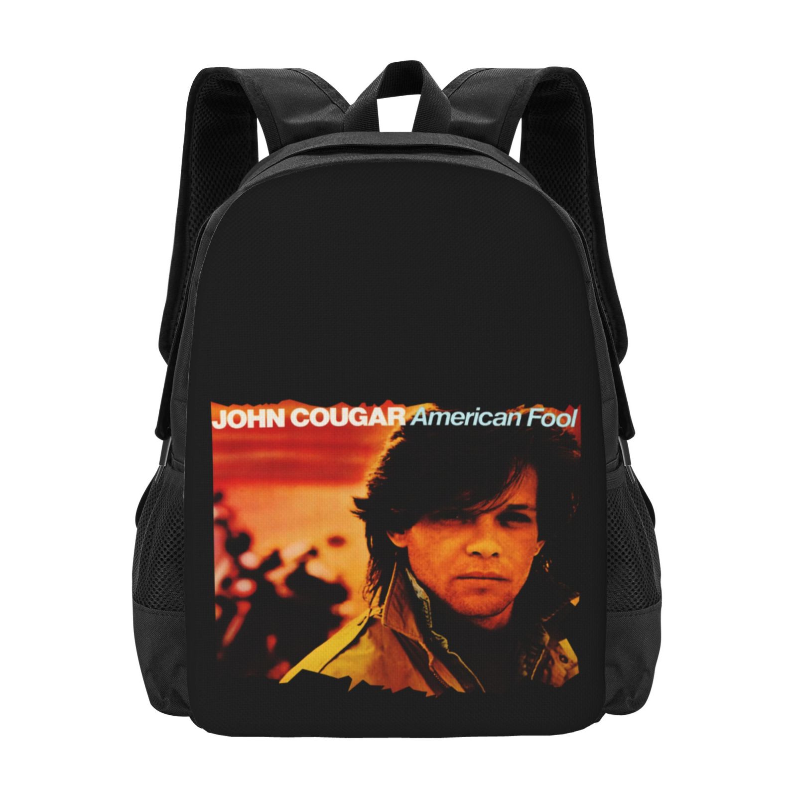 John Cougar Men Women Backpack 3d Printed Backpack Fan Gift Laptop Bag ...