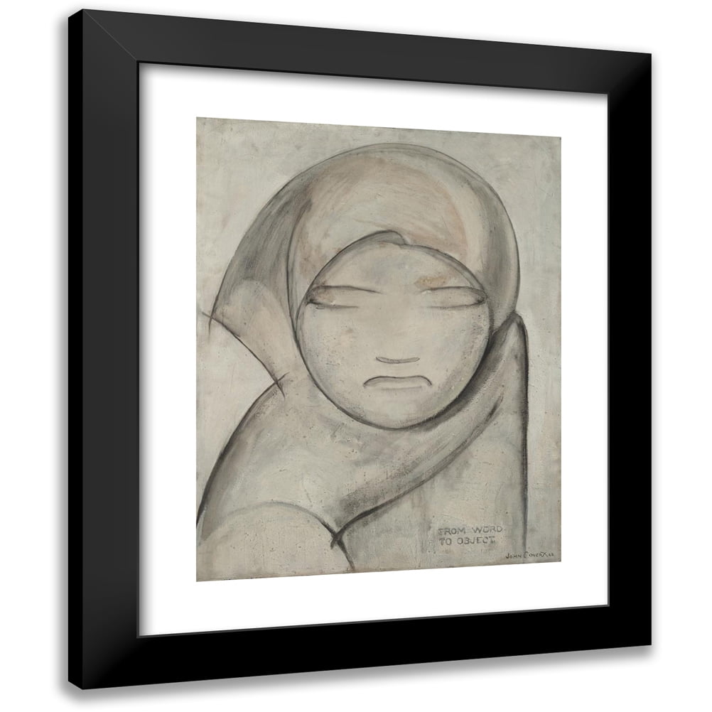 John Covert 12x14 Black Modern Framed Museum Art Print Titled - From ...