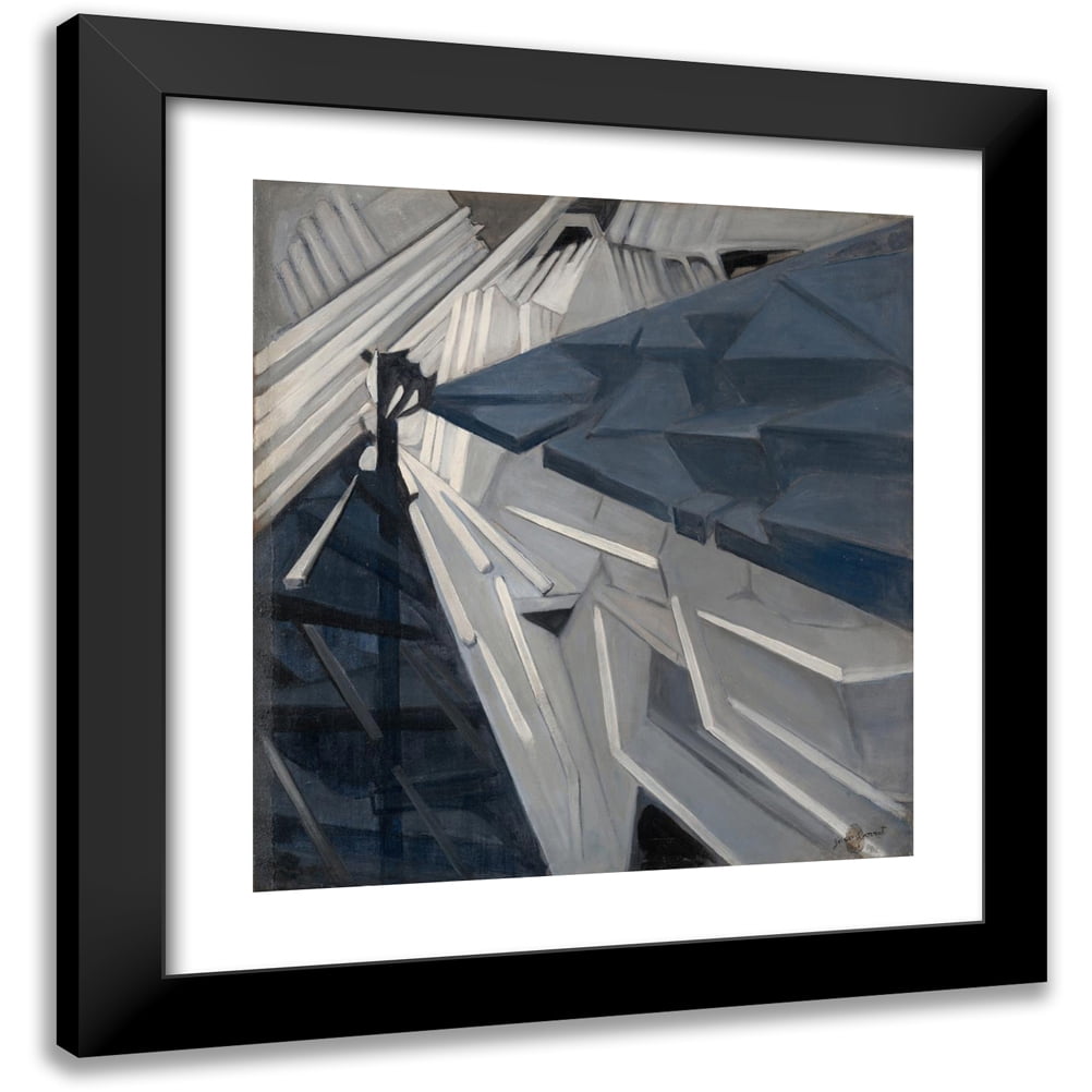 John Covert 15x16 Black Modern Framed Museum Art Print Titled ...