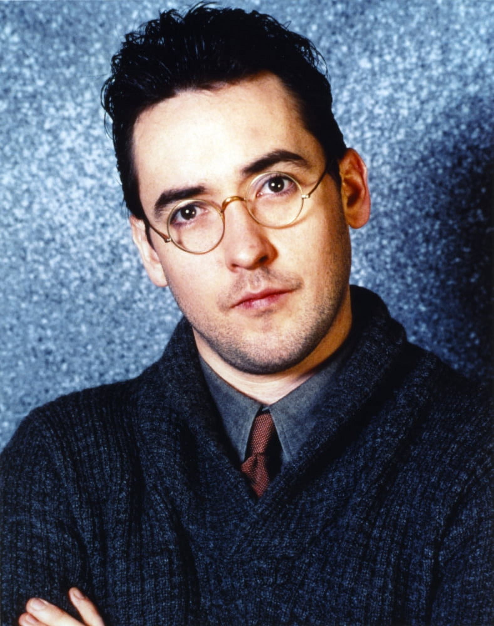 John Cusack wearing a Sweater and Glasses Photo Print (8 x 10 ...