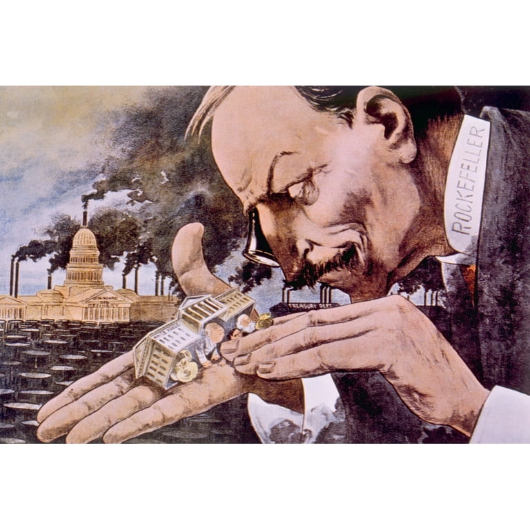 Rockefeller Politieke Cartoon Hoeveel Verdient Een Hovenier » Ontdek