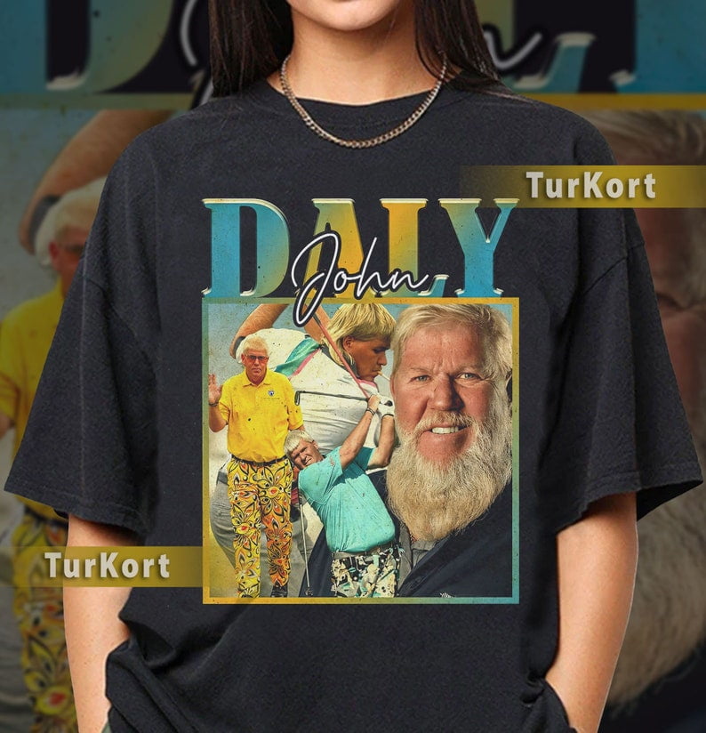 John Daly | Vintage Style Rap Tee - Walmart.com