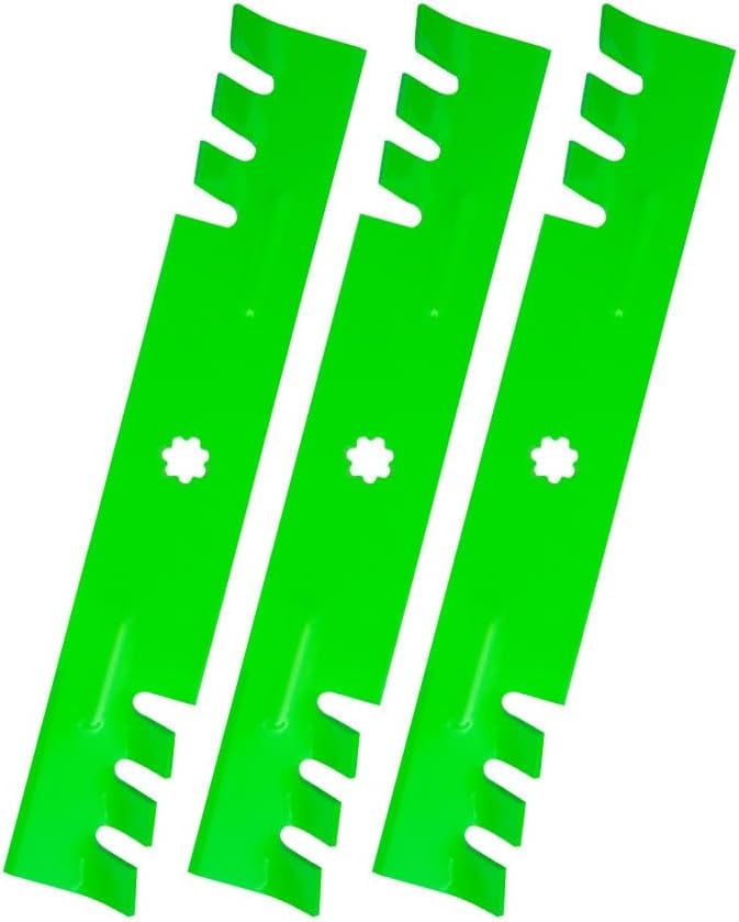 John Dee re GX21784 GY20852 AM141035 GX21786 Toothed Mulching Blade ...