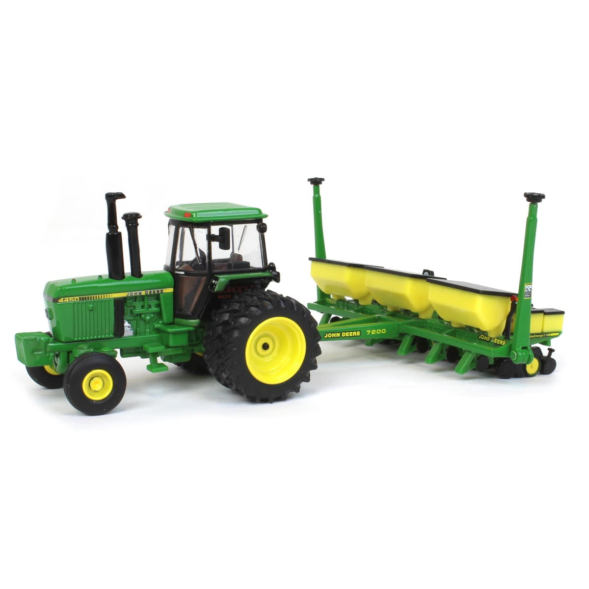 John Deere Die-Cast 1/64 Scale 4450 Tractor with 7200 Planter Prestige ...