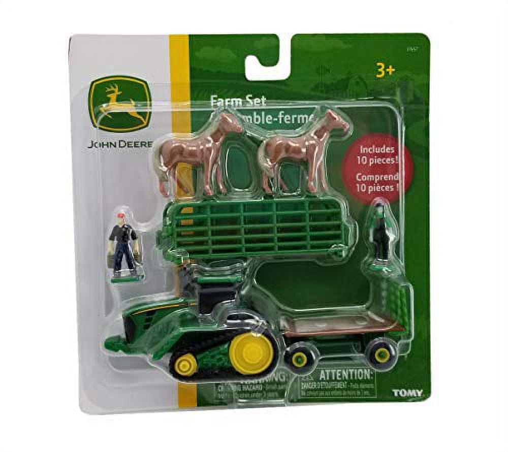 John Deere 10 Piece Farm Set - TBEK37657-GREENFENCE - Walmart.com
