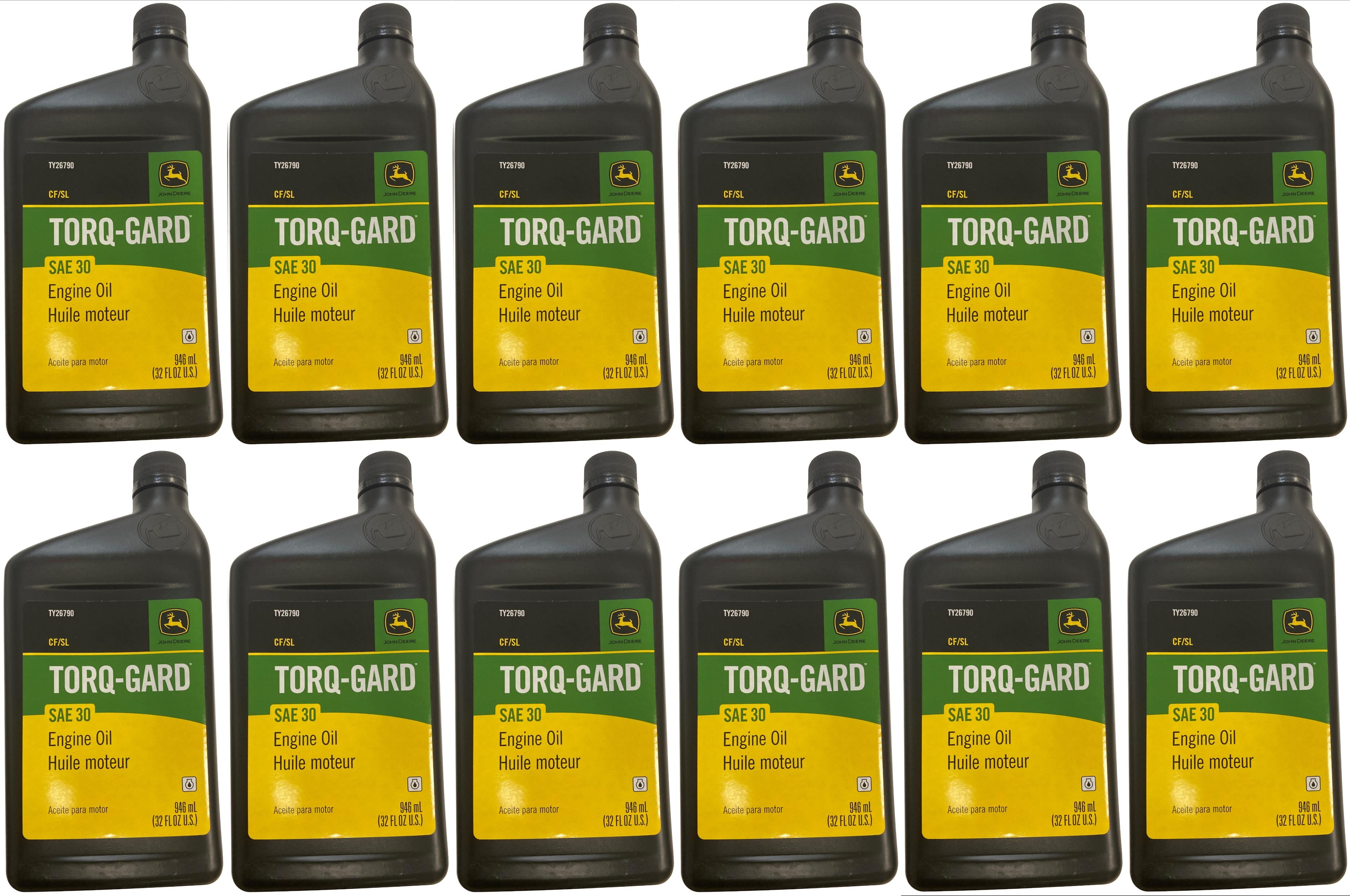 John Deere (12-Pack) Original Equipment 32 oz. SAE 30 Oil - TY26790 ...