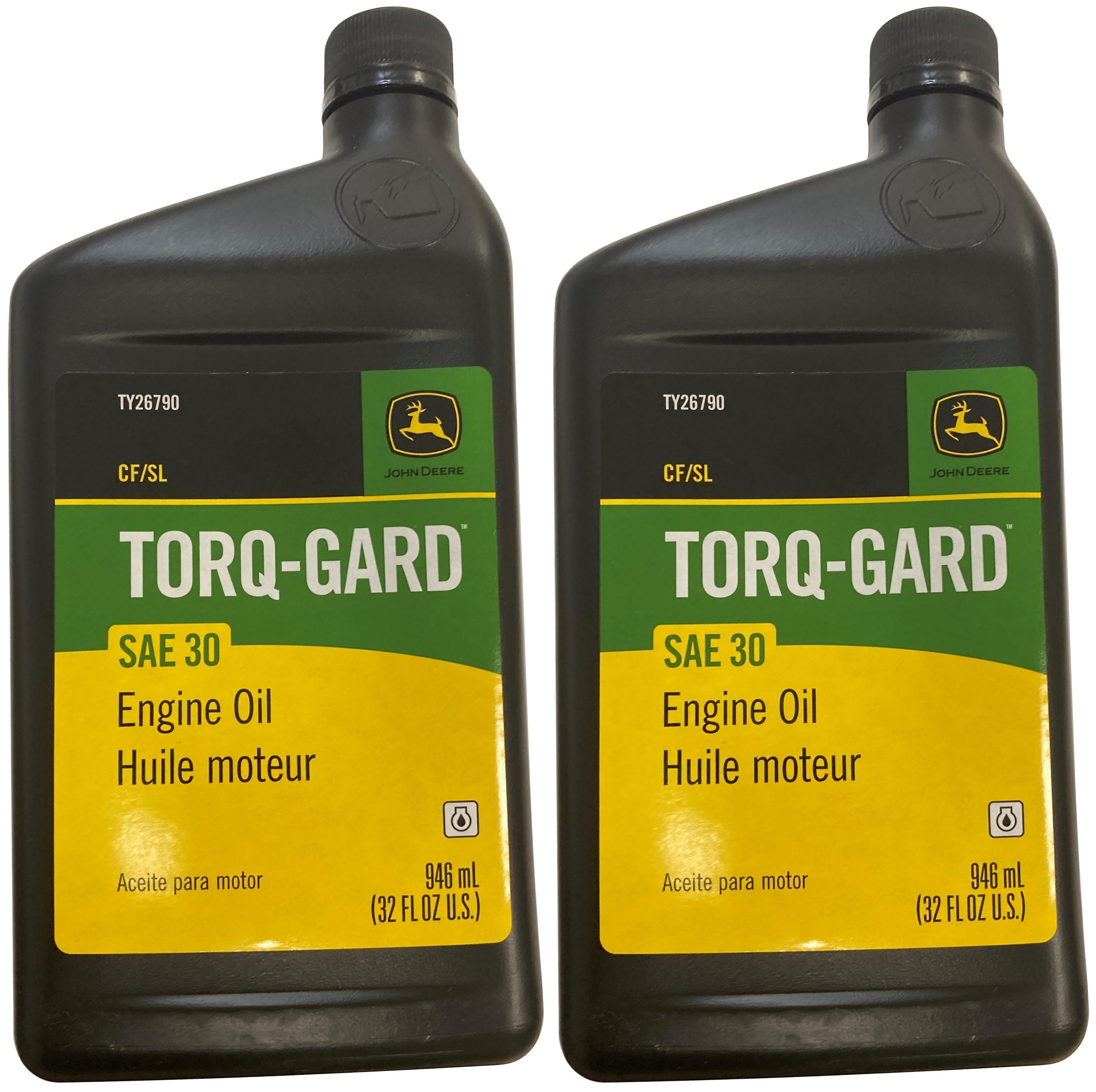 John Deere (2-Pack) Original Equipment 32 oz. SAE 30 Oil - TY26790 ...