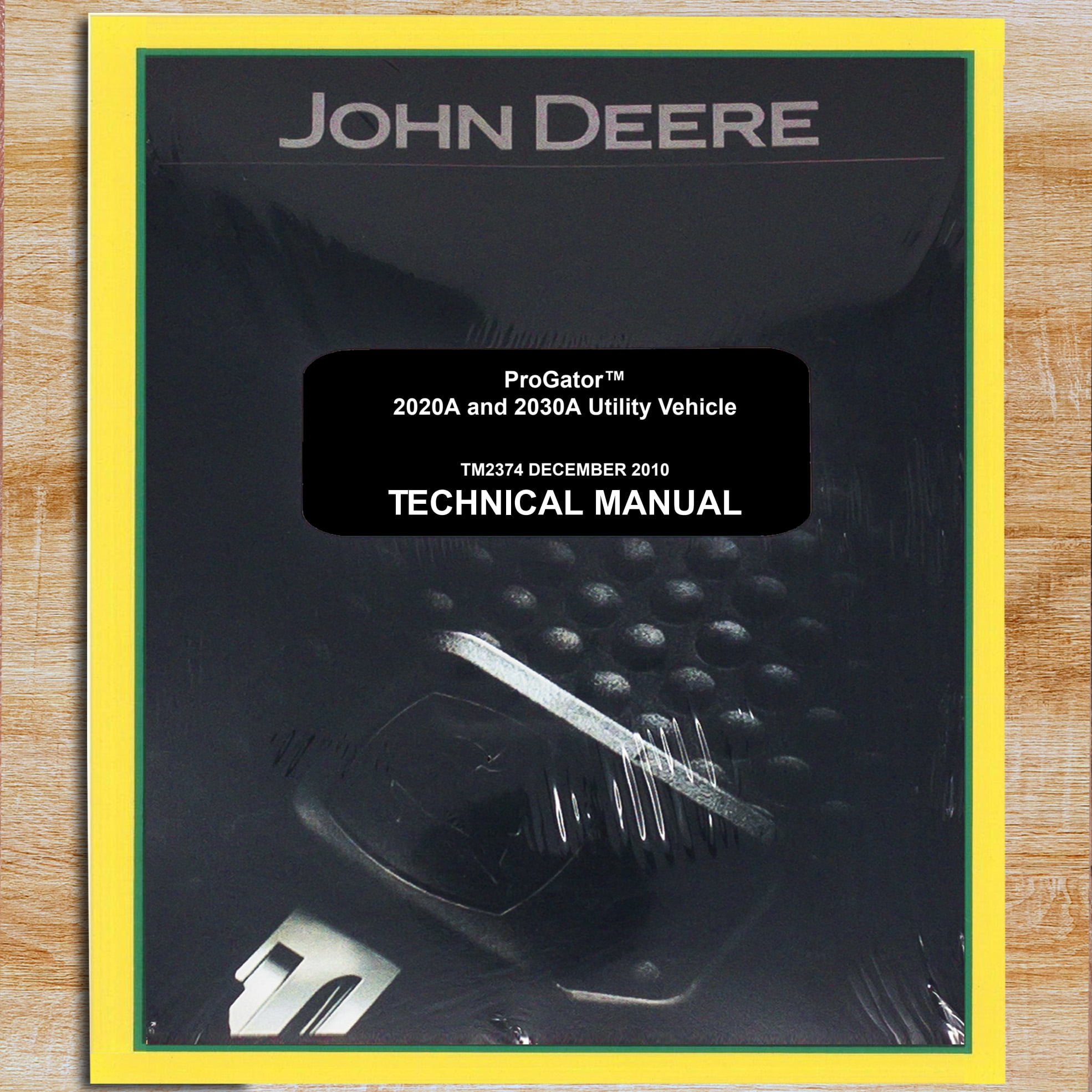 John Deere 2020A & 2030A ProGator Utility Vehicle Service Manual - Part ...