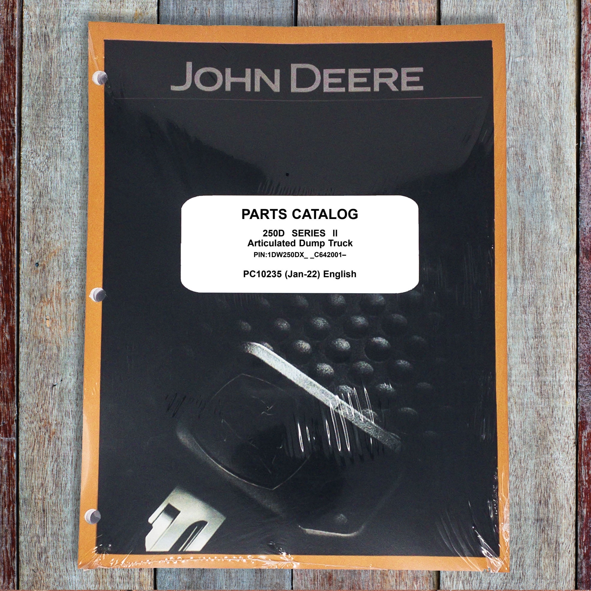 John Deere 250D 300D Series II Articulated Dump Truck Parts Catalog ...