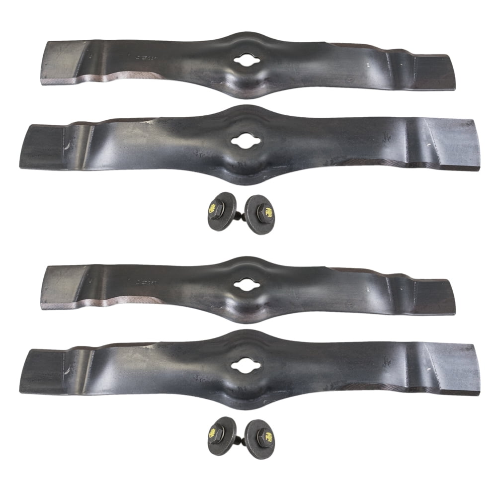 John Deere 2Pk Mower Blade Kit LT 133 155 160 166 170 180 GT 225 235 245 - Walmart.com