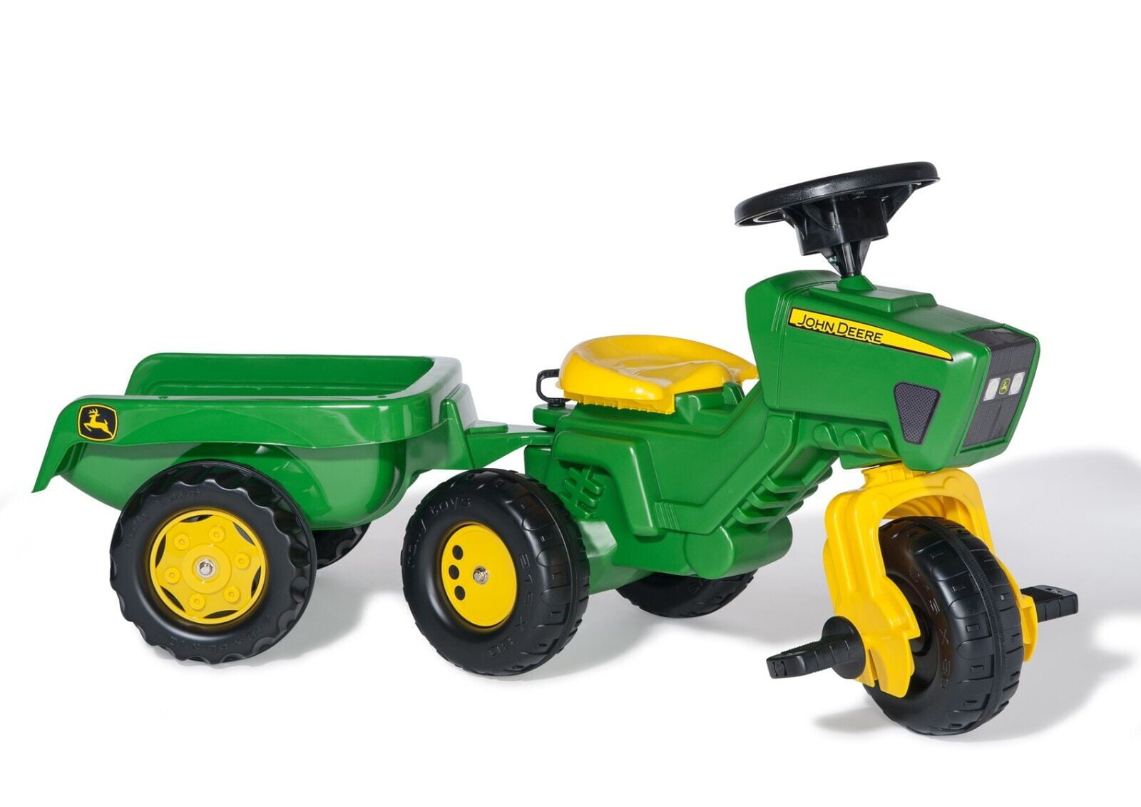 John Deere 3 Wheel Trike Tractor with removable Trailer - 052769 ...