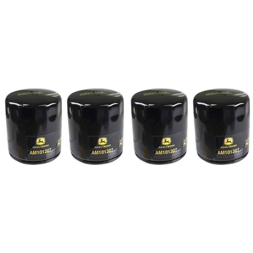 John Deere 4-PACK Original Equipment Oil Filter - AM101207 - Walmart.com