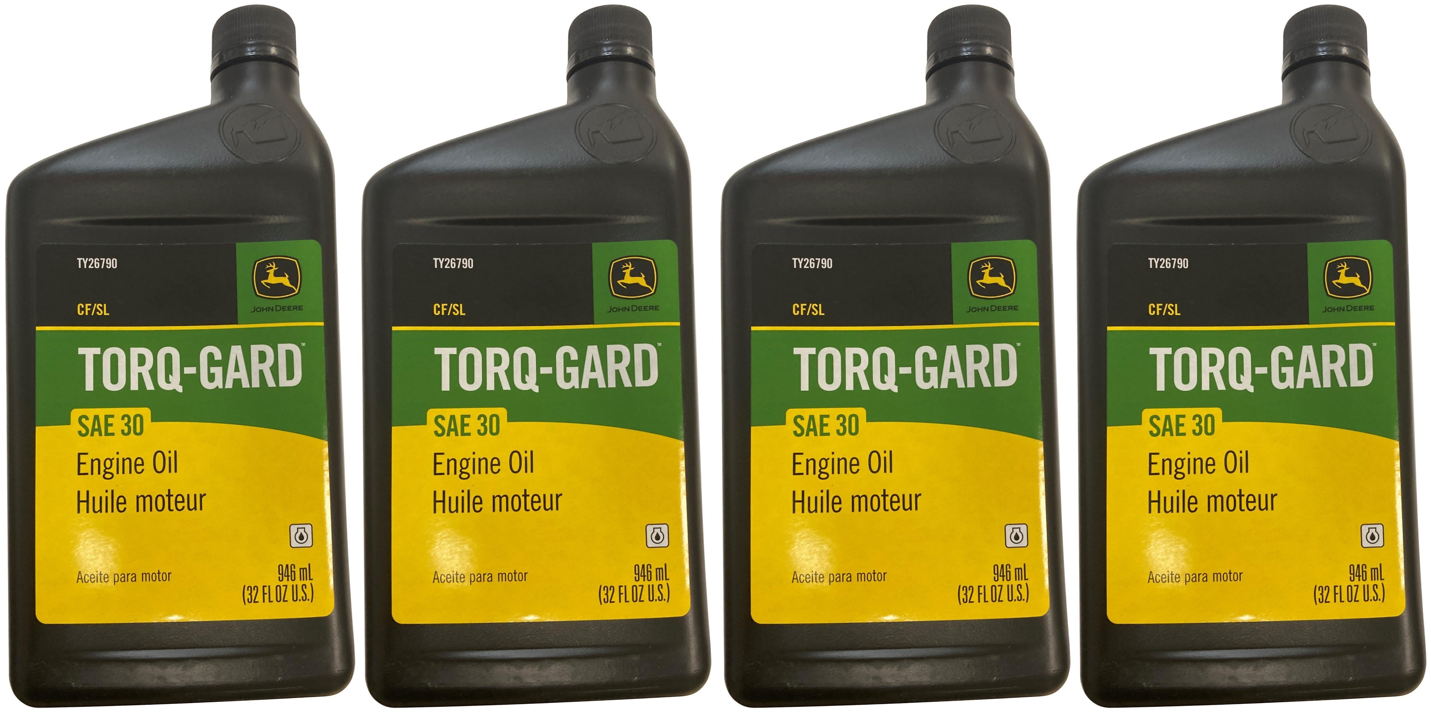 John Deere (4-Pack) Original Equipment 32 oz. SAE 30 Oil - TY26790 ...