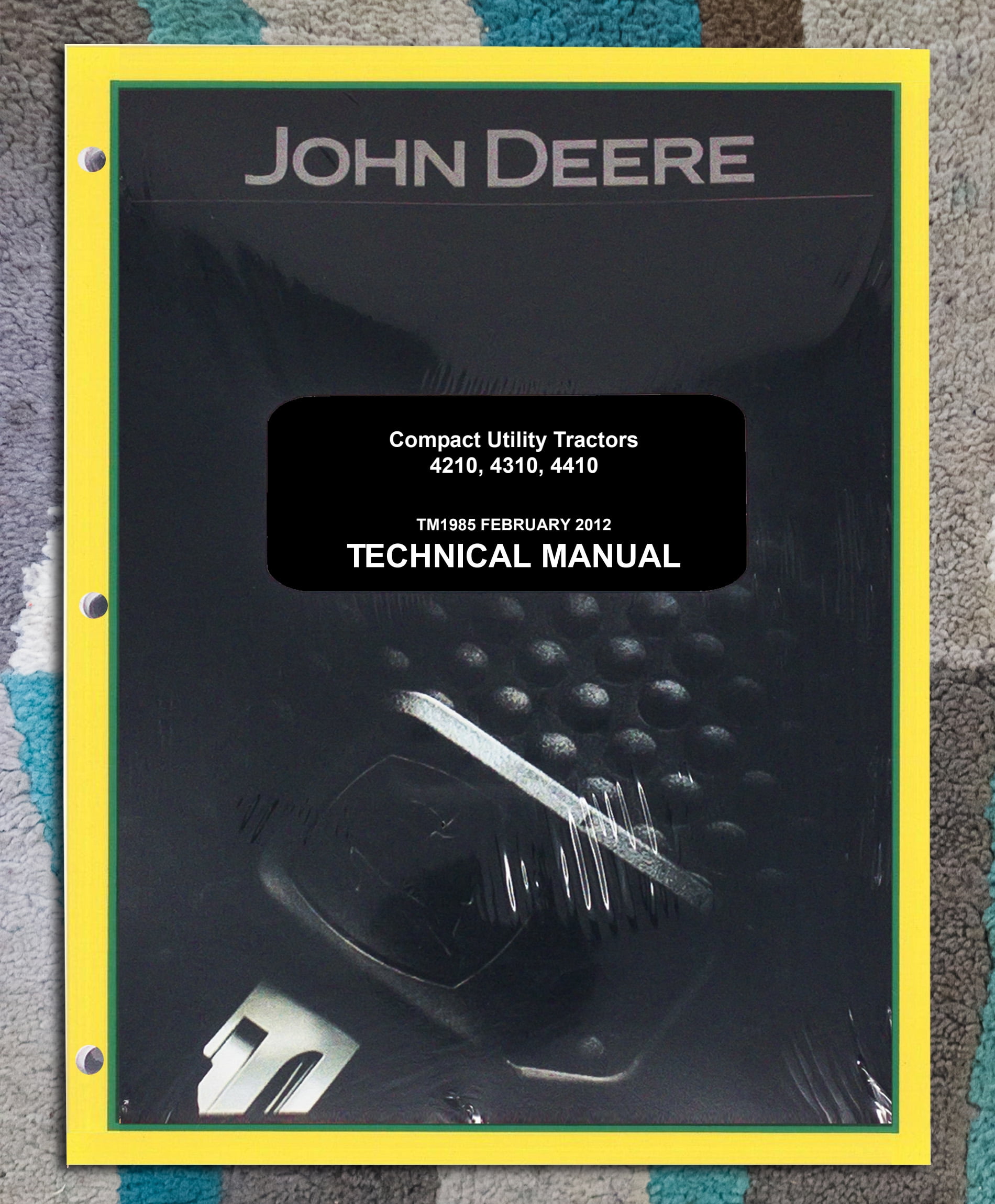 John Deere 4210, 4310, 4410 Utility Tractor Service Manual - Part ...