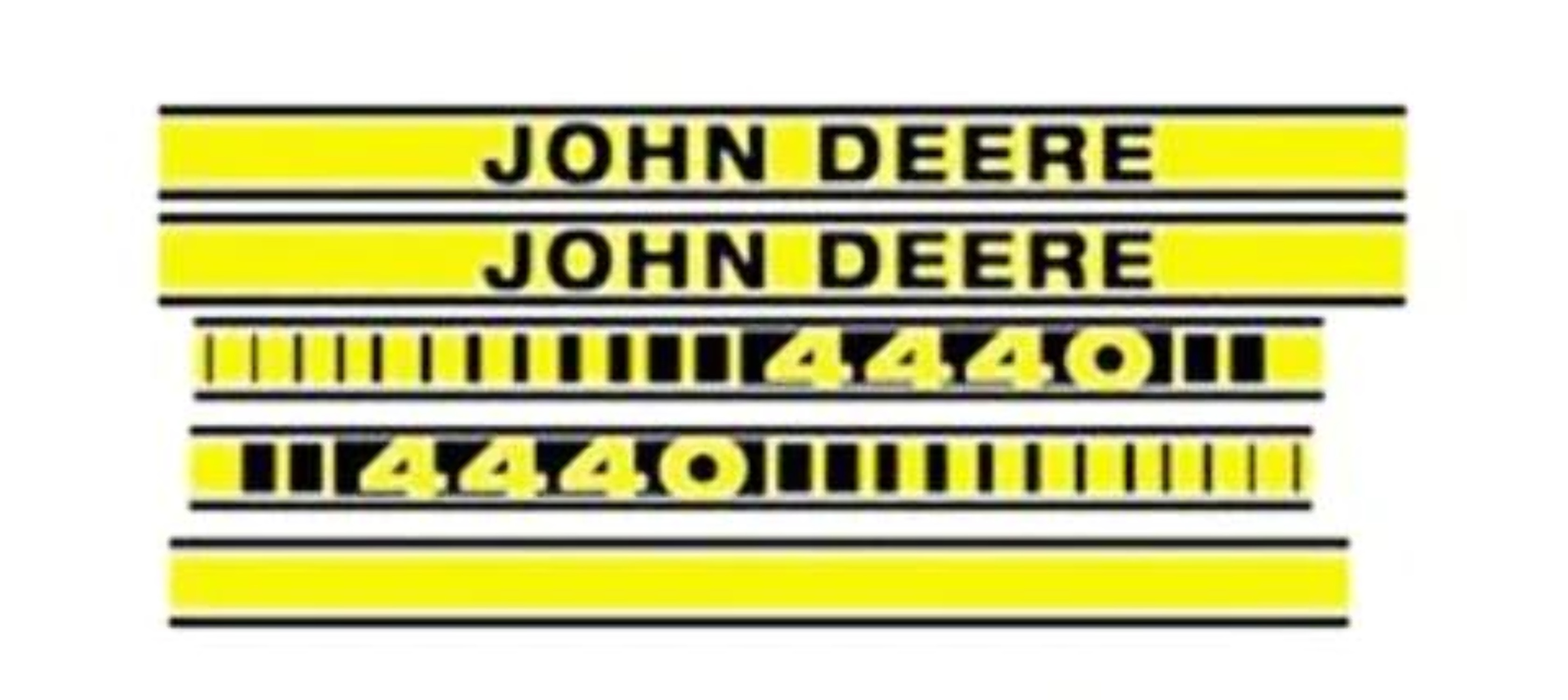 John Deere 4440 Tractor Decal Set - Walmart.com