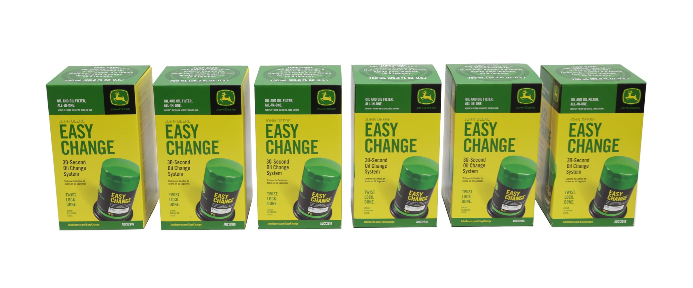 John Deere (6 PACK) Easy Change 30-Second Oil Change System - AUC12916 ...