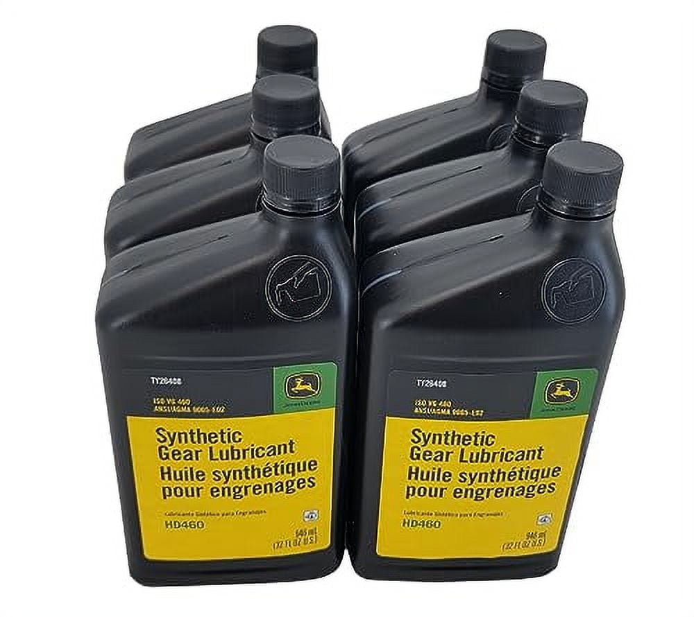John Deere (6 PACK) Original Equipment Synthetic Gear Lubricant ...
