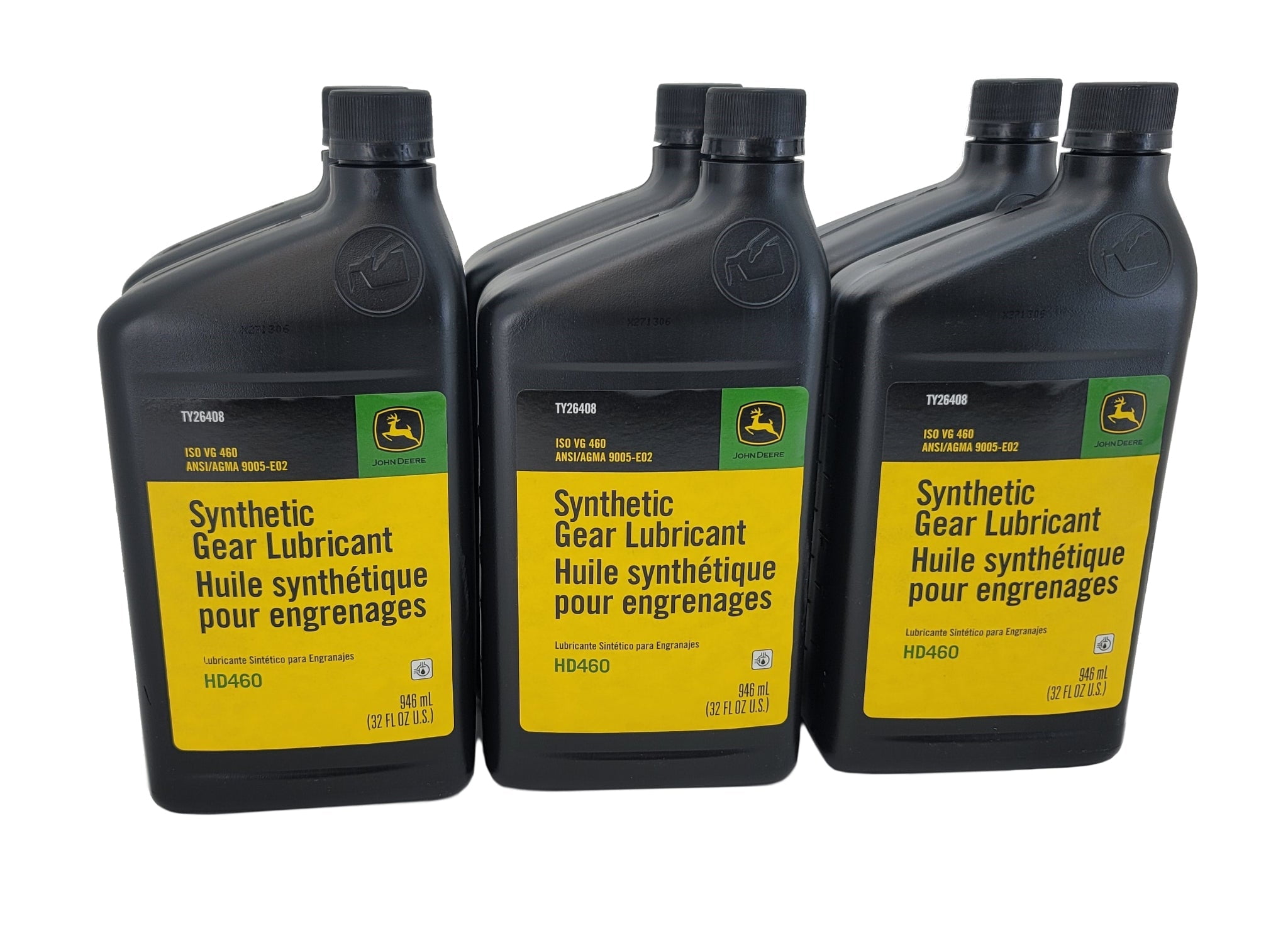 John Deere (6 PACK) Original Equipment Synthetic Gear Lubricant ...