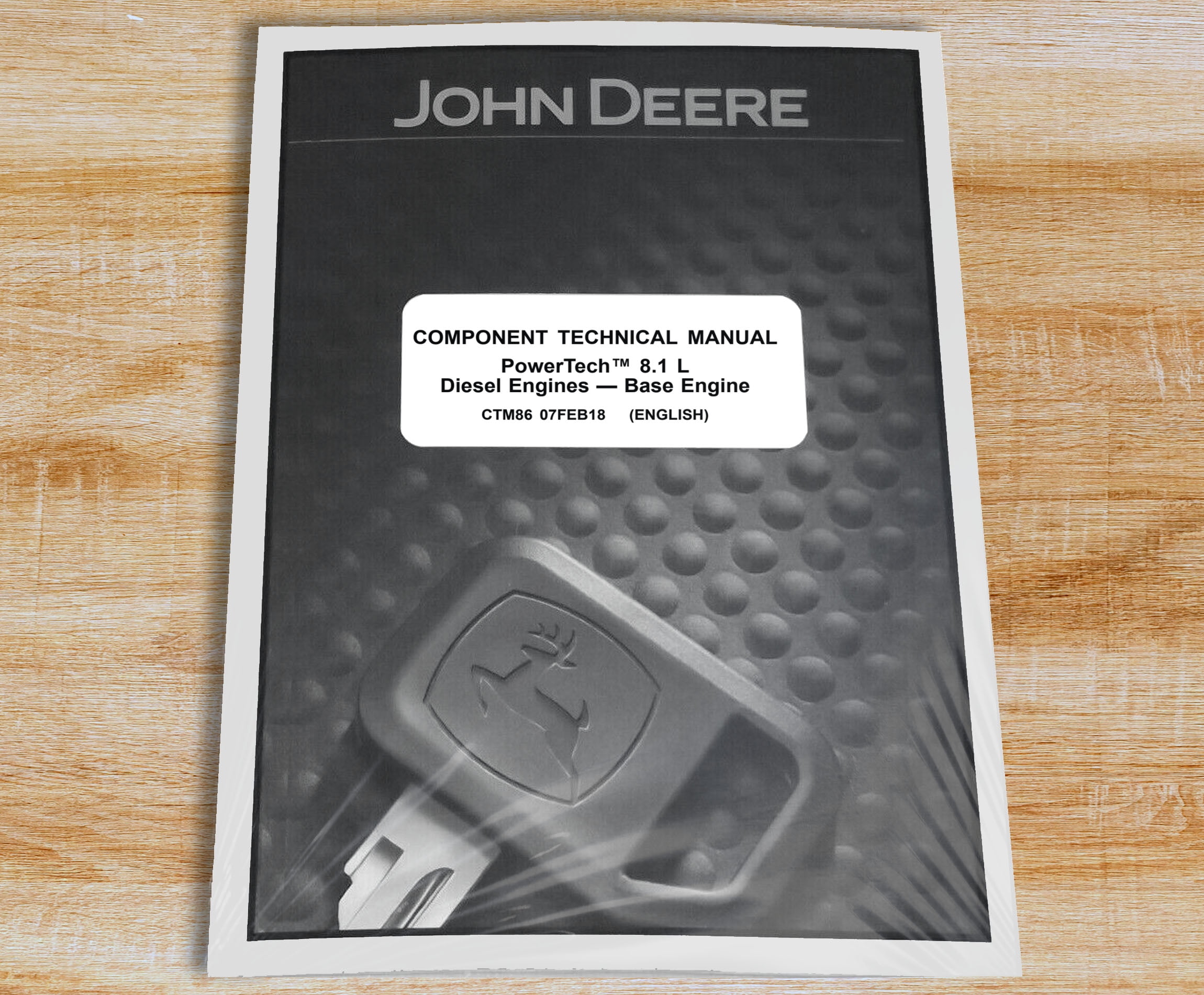John Deere 8.1L PowerTech 6081 Diesel Engine Engine Service Manual ...