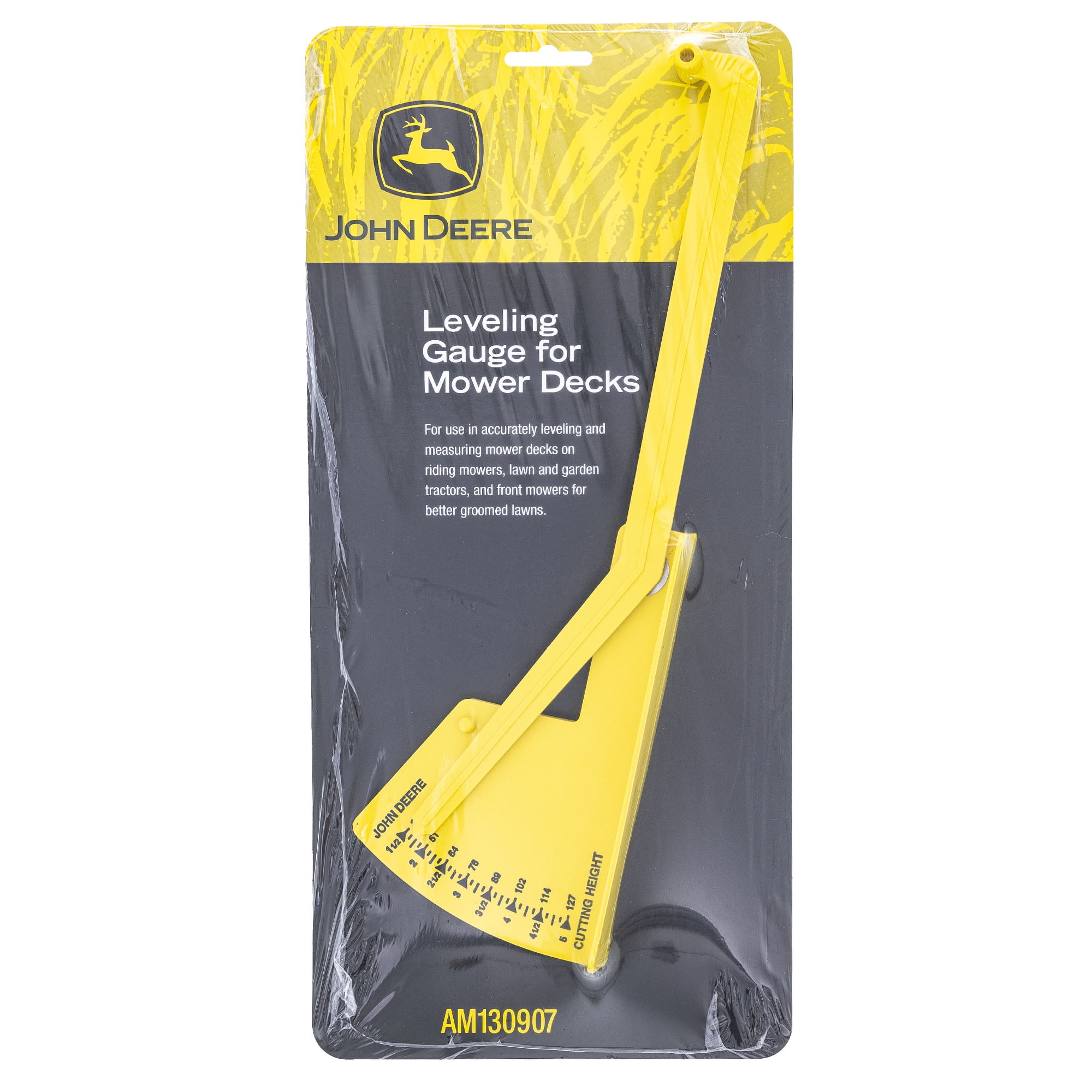 John Deere AM130907 Mower Deck Level Gauge, Lawn Tractor Leveling Tool ...