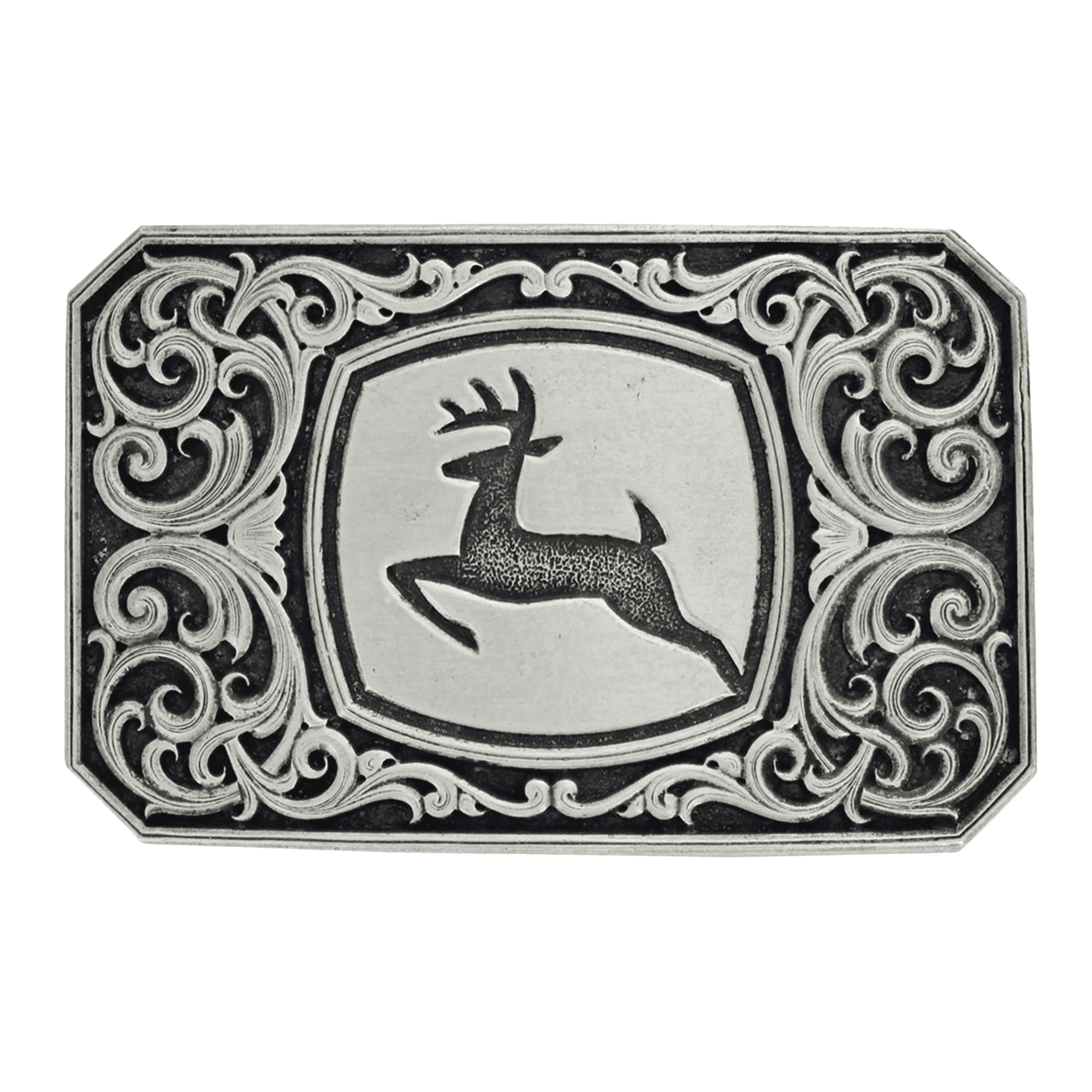 Montana Silversmiths Officially Licensed John Deere Logo Filigree ...