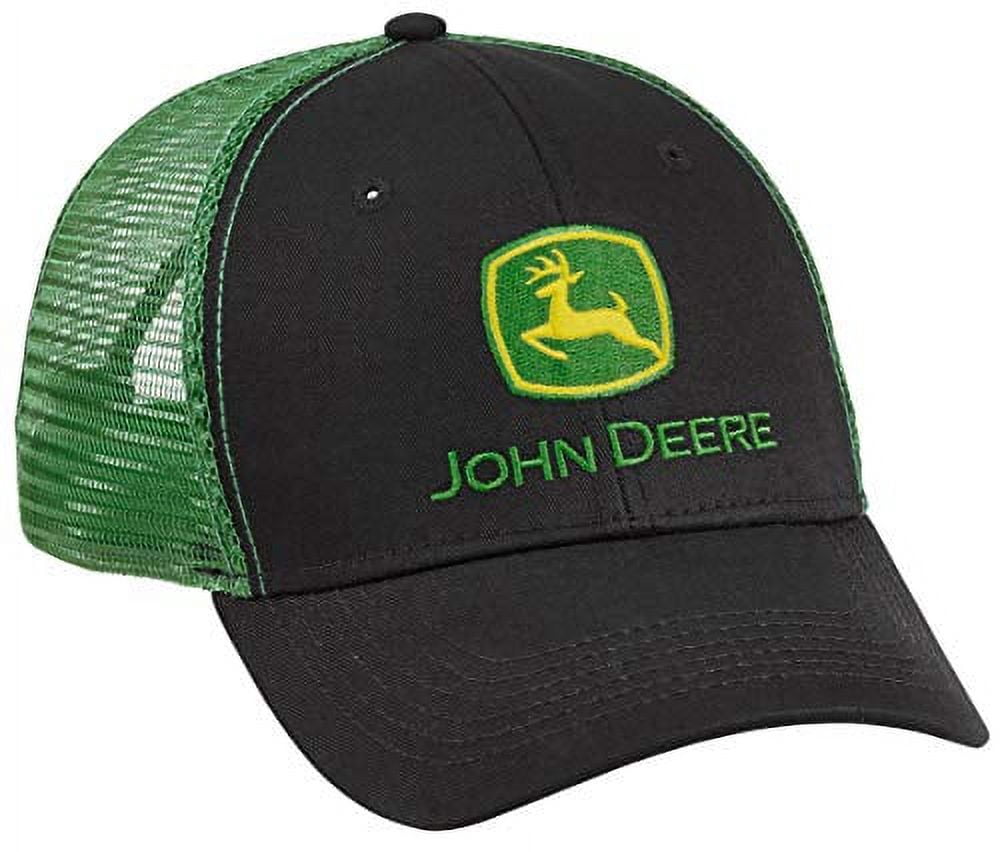 John Deere Authentic Licensed Black and Green Mesh Hat/Cap - LP69092 ...