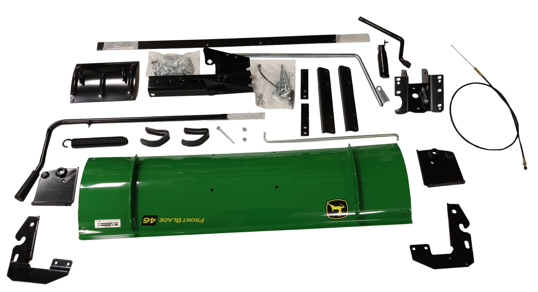 John Deere BUC11657 46” Front Snow Blade for John Deere Models ...