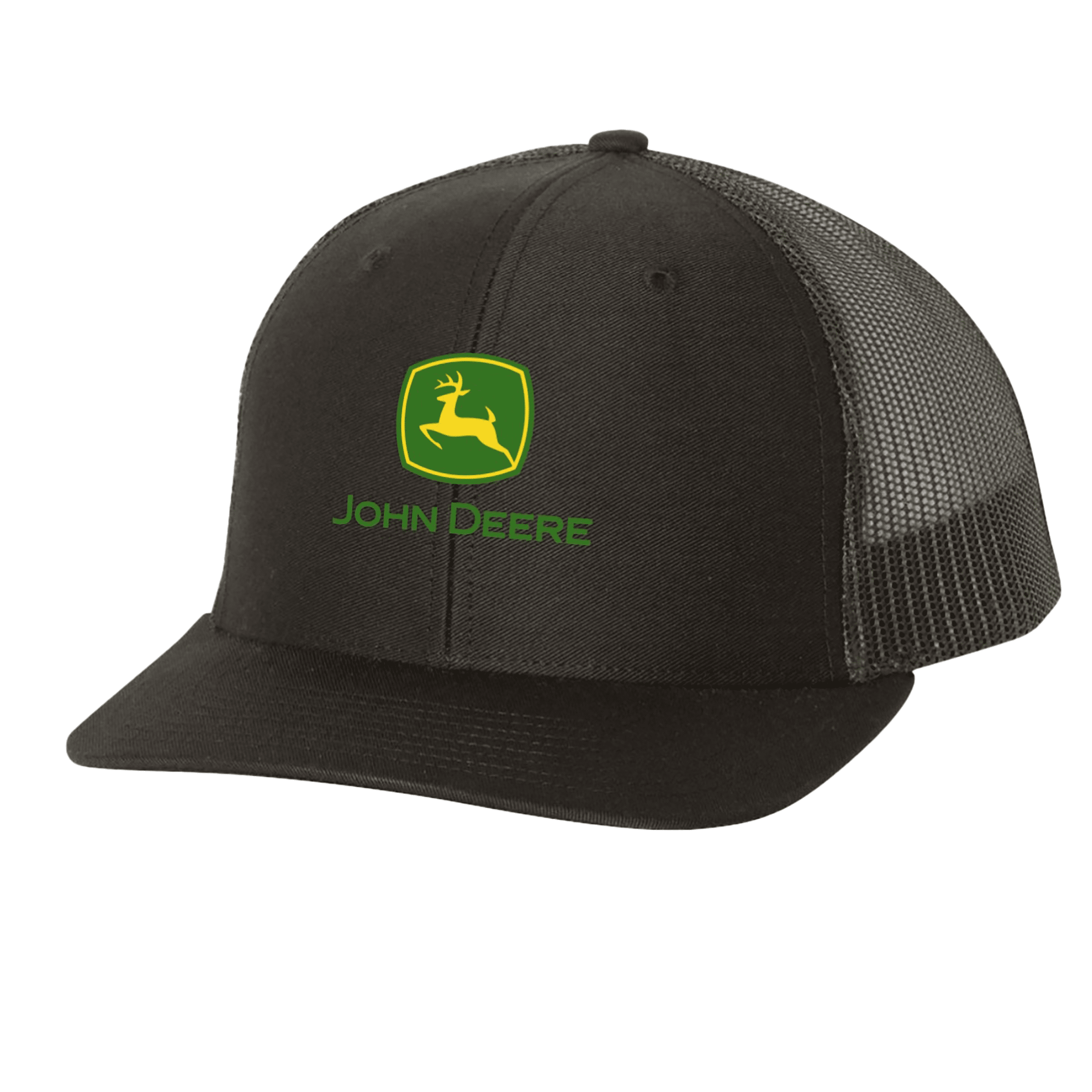 John Deere Black Richardson Trucker Hat - LP77845 - Walmart.com