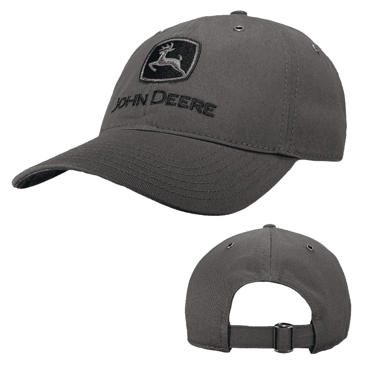 John Deere Blackout Cotton Twill TM Cap - LP83266 - Walmart.com