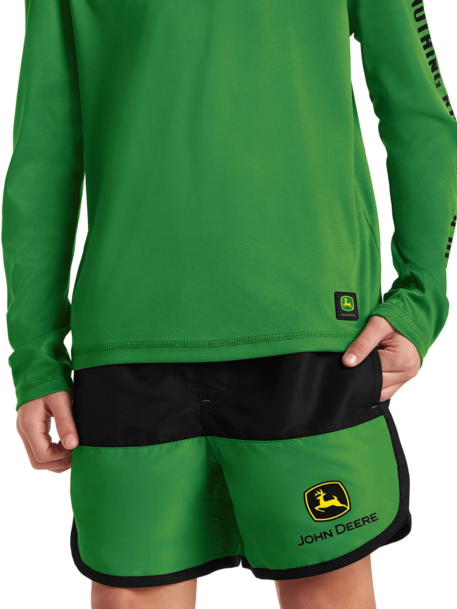 John Deere Boy’s Color Blocked Boardshort, 1 Pack Sizes 4-16 - Walmart.com