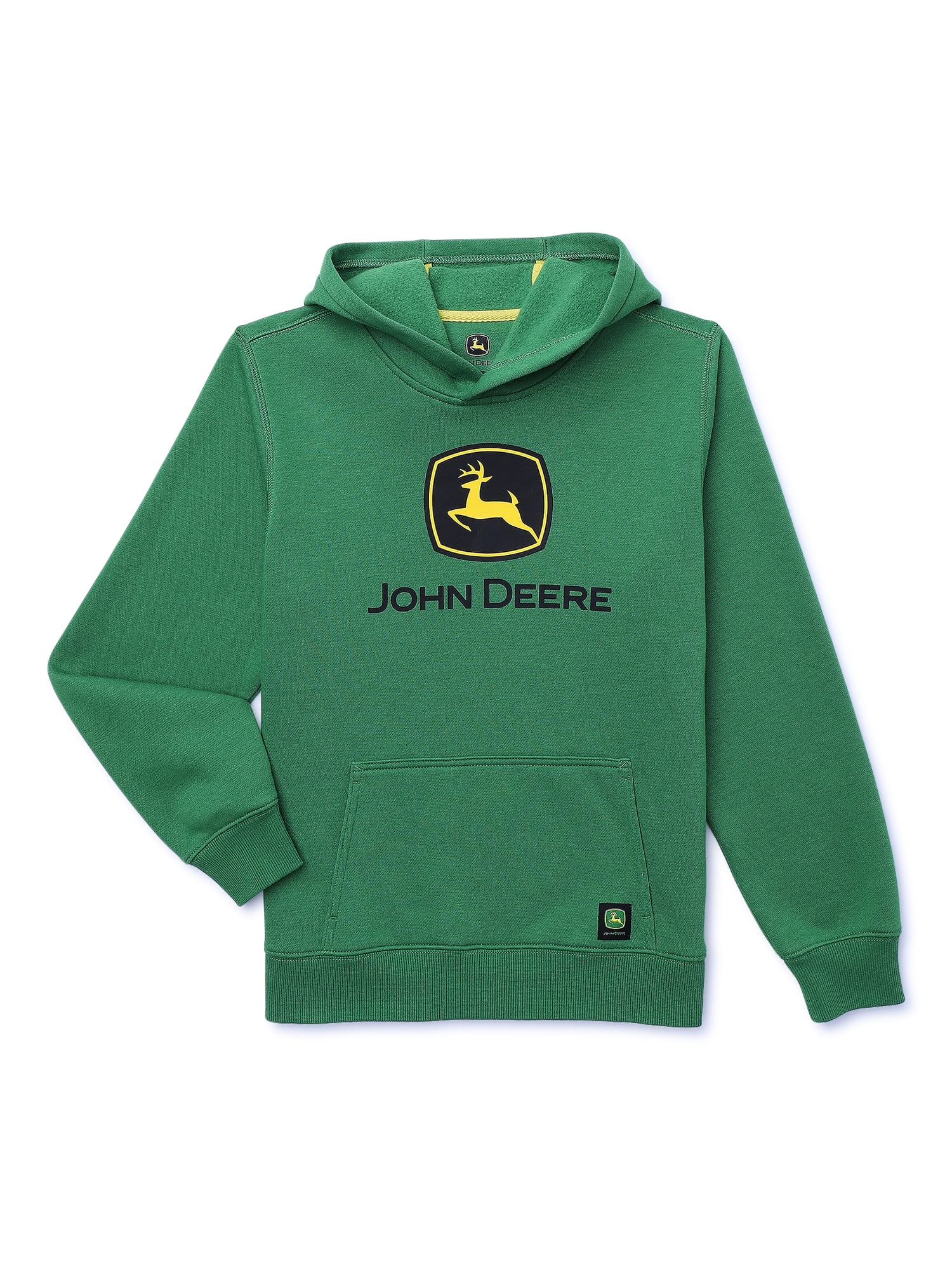 John Deere Boys Graphic Fleece Long Sleeve Hoodie, Sizes 4-18 - Walmart.com