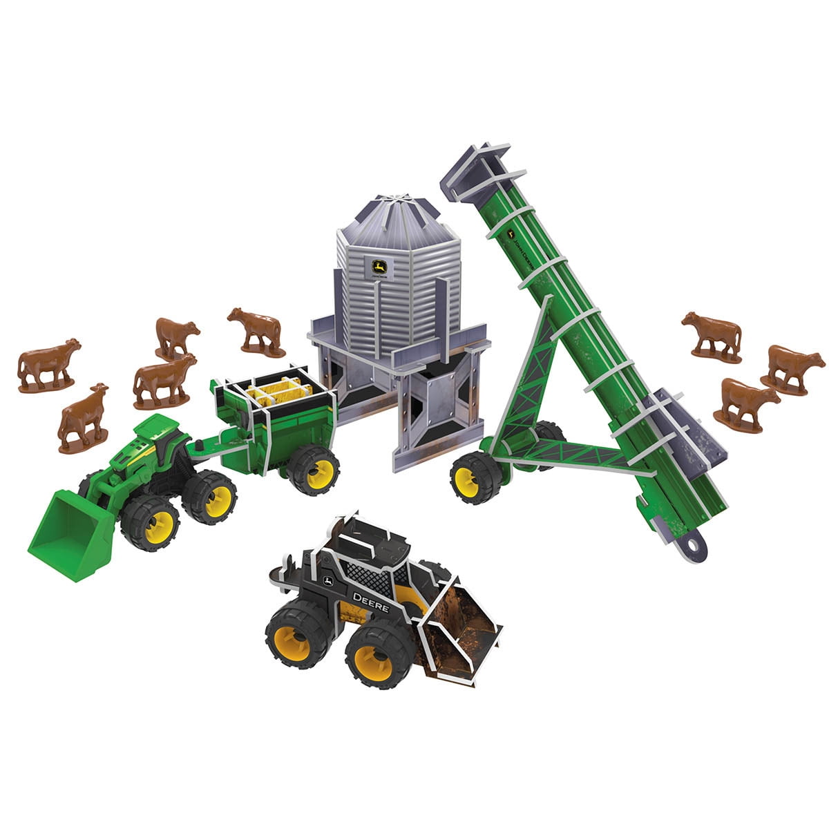 John Deere Buildable Grain Set - LP83181 - Walmart.com