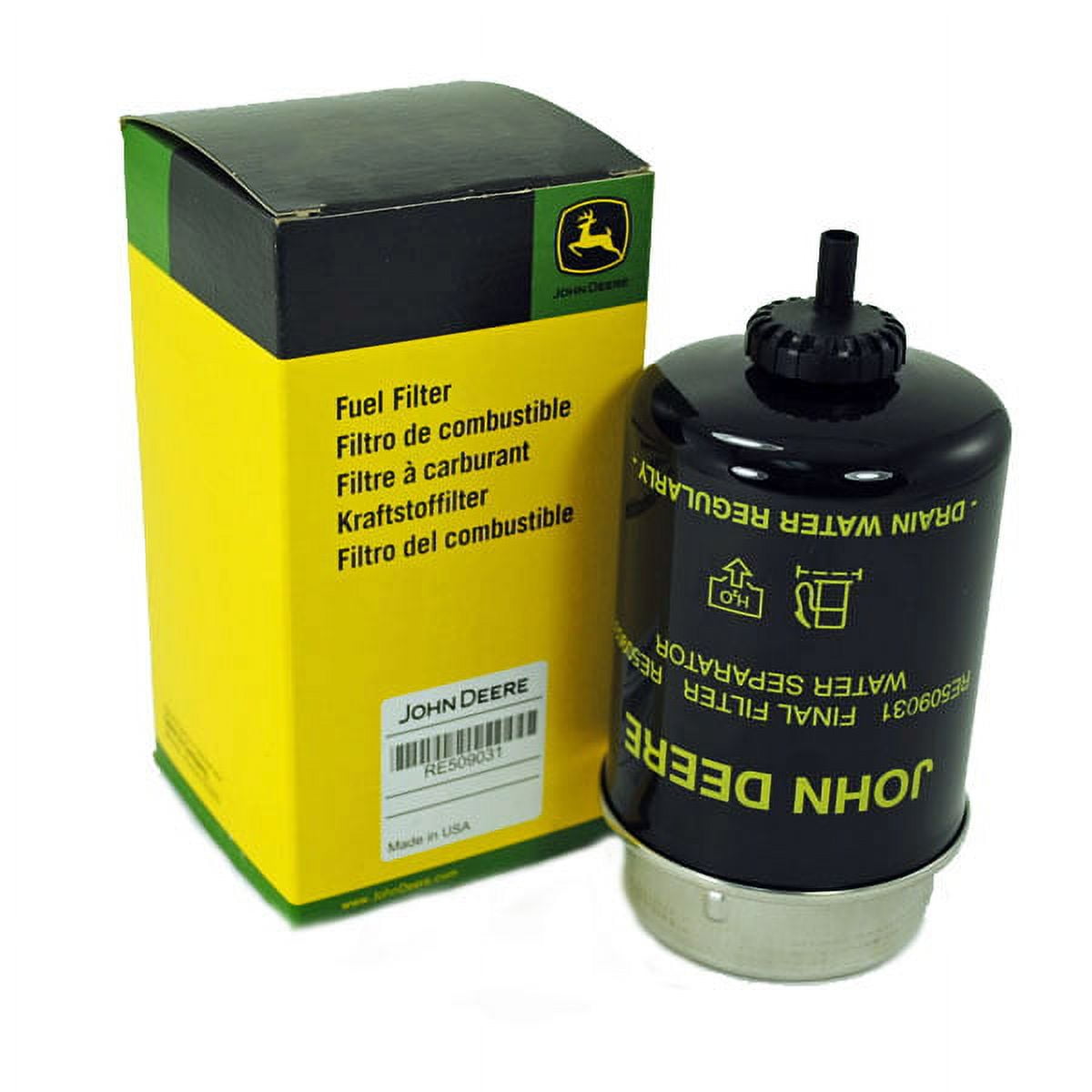 John Deere Filter Element RE509031 - Walmart.com
