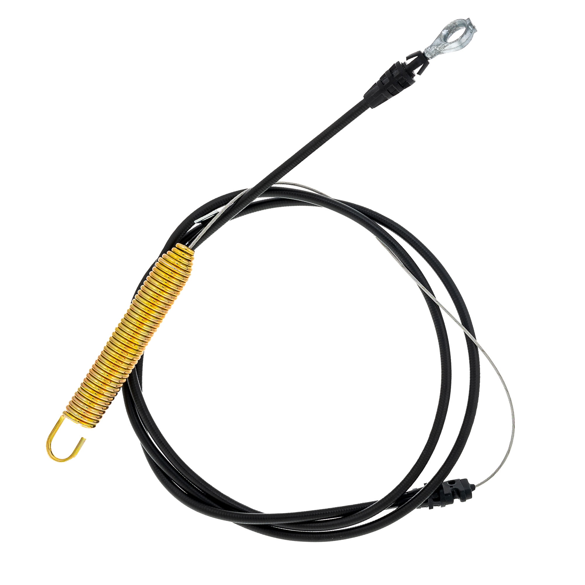 John Deere GY21106 Deck PTO Cable with Spring L 100 105 107 110 118 LA 135 X 120 - Walmart.com