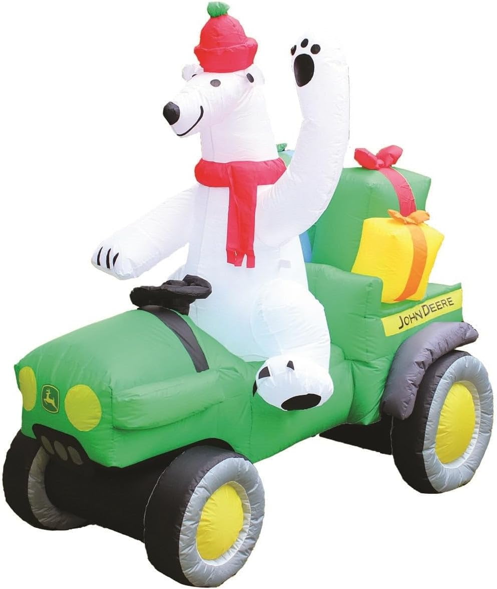 John Deere Gator Inflatable with Polar Bear - Walmart.com