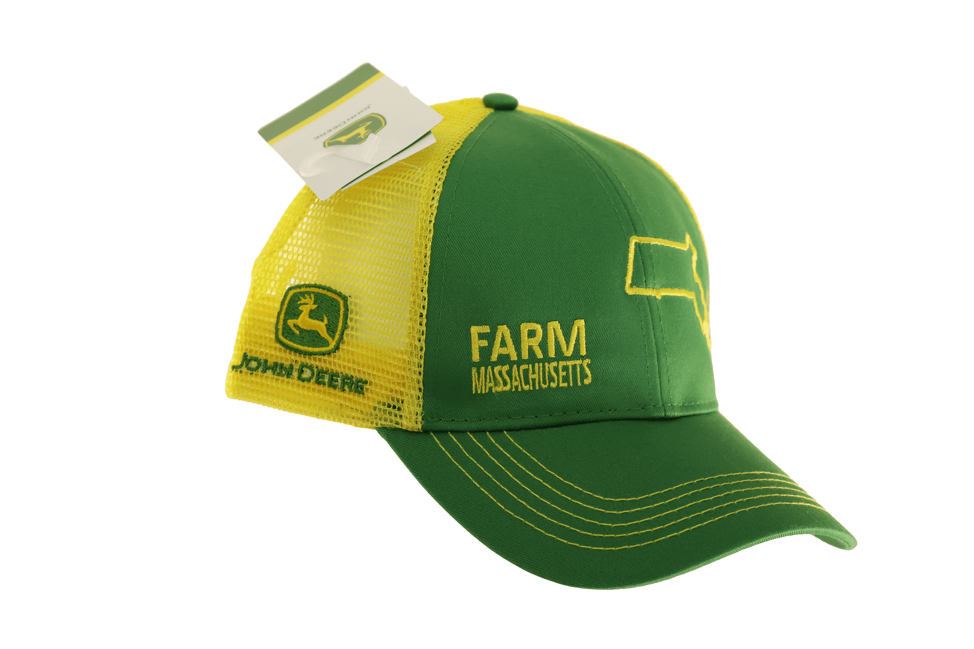 John Deere Green Farm Massachusetts Mesh Back Cap - LP70651 - Walmart.com