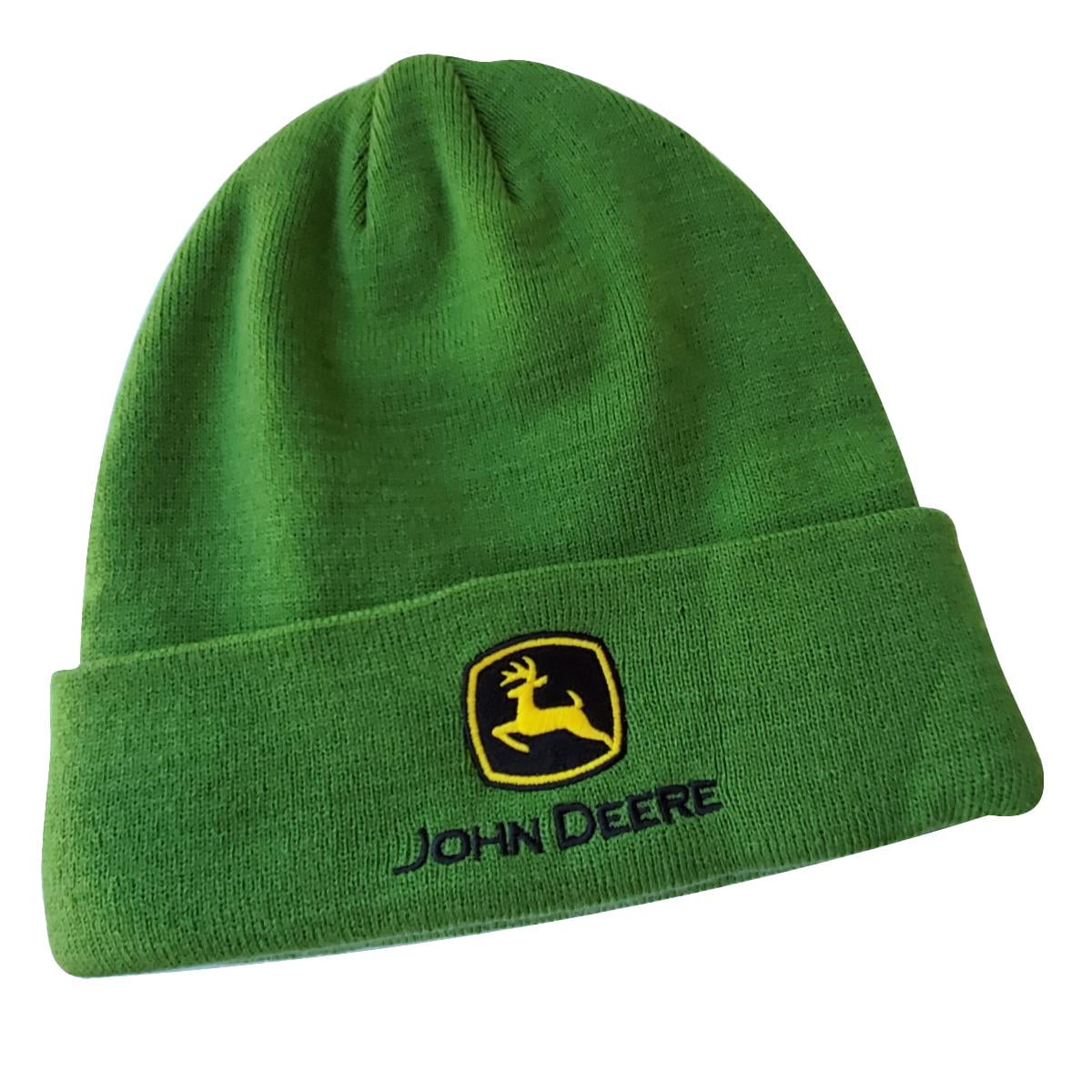 Brandclub - John Deere Green Fleece Lined Knit Hat - LP77519