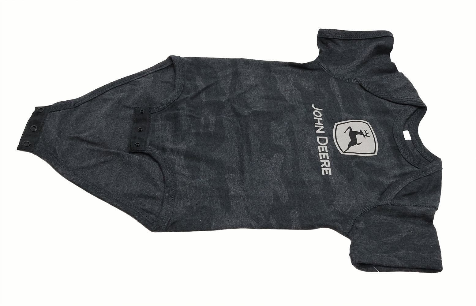 John Deere Grey Camo (12 Months) Infant Bodysuit - LP79022 - Walmart.com