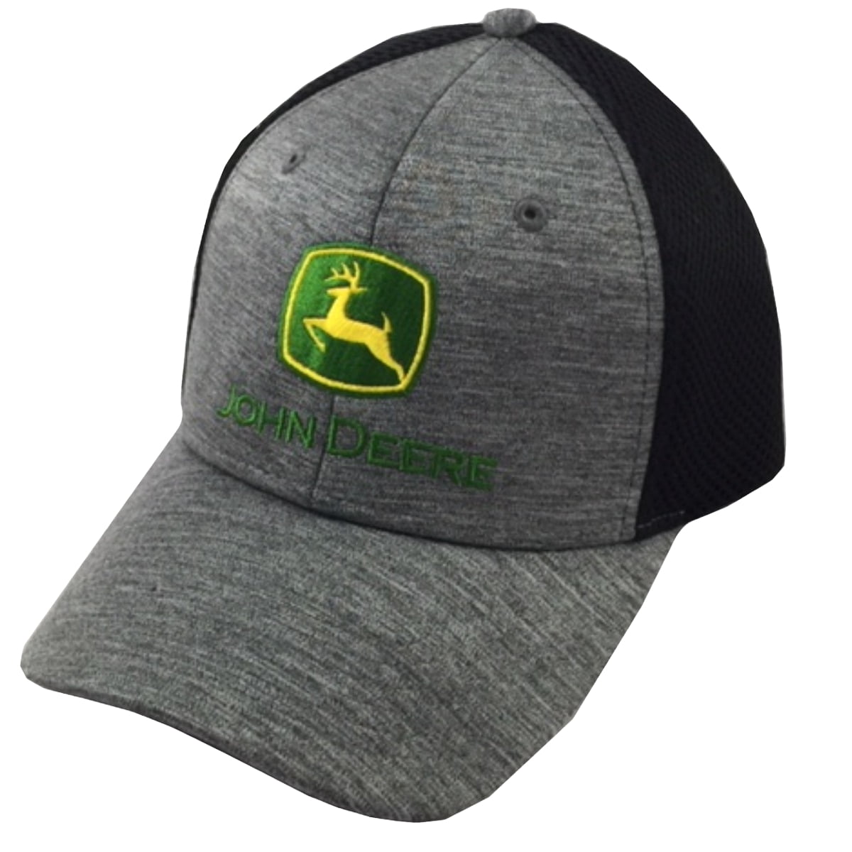 John Deere Heather Jersey Hat With Foam Mesh Back - LP70609 - Walmart.com