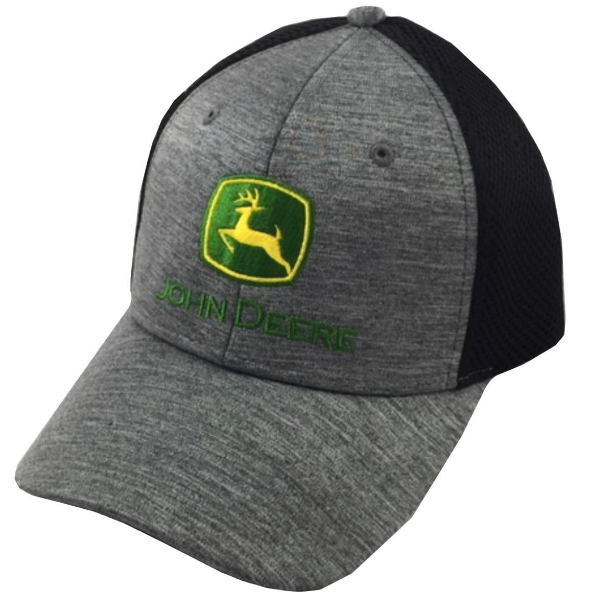 John Deere Heather Jersey Hat With Foam Mesh Back - LP70609 - Walmart.com